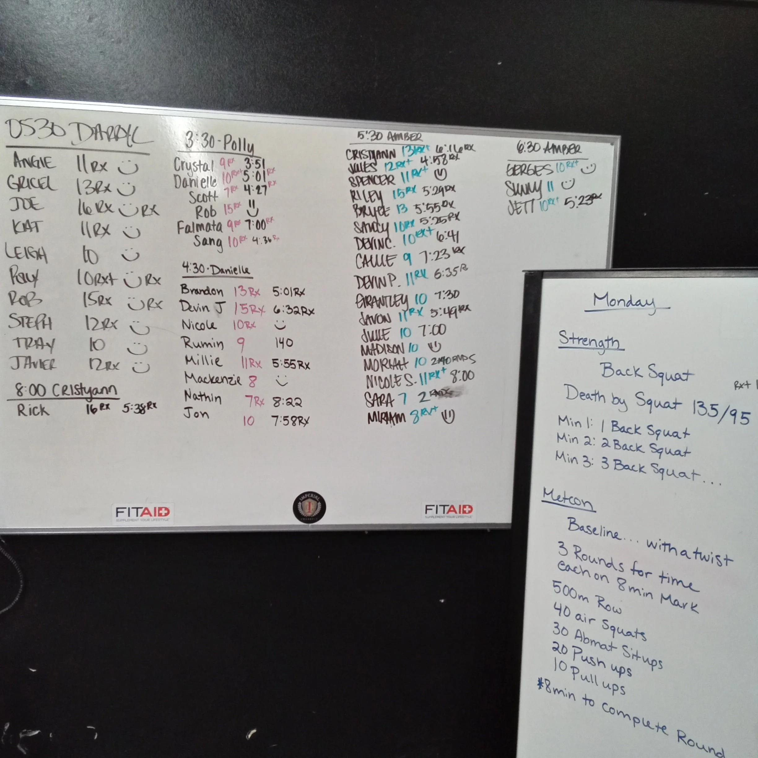 Never miss a Monday — Imperial CrossFit