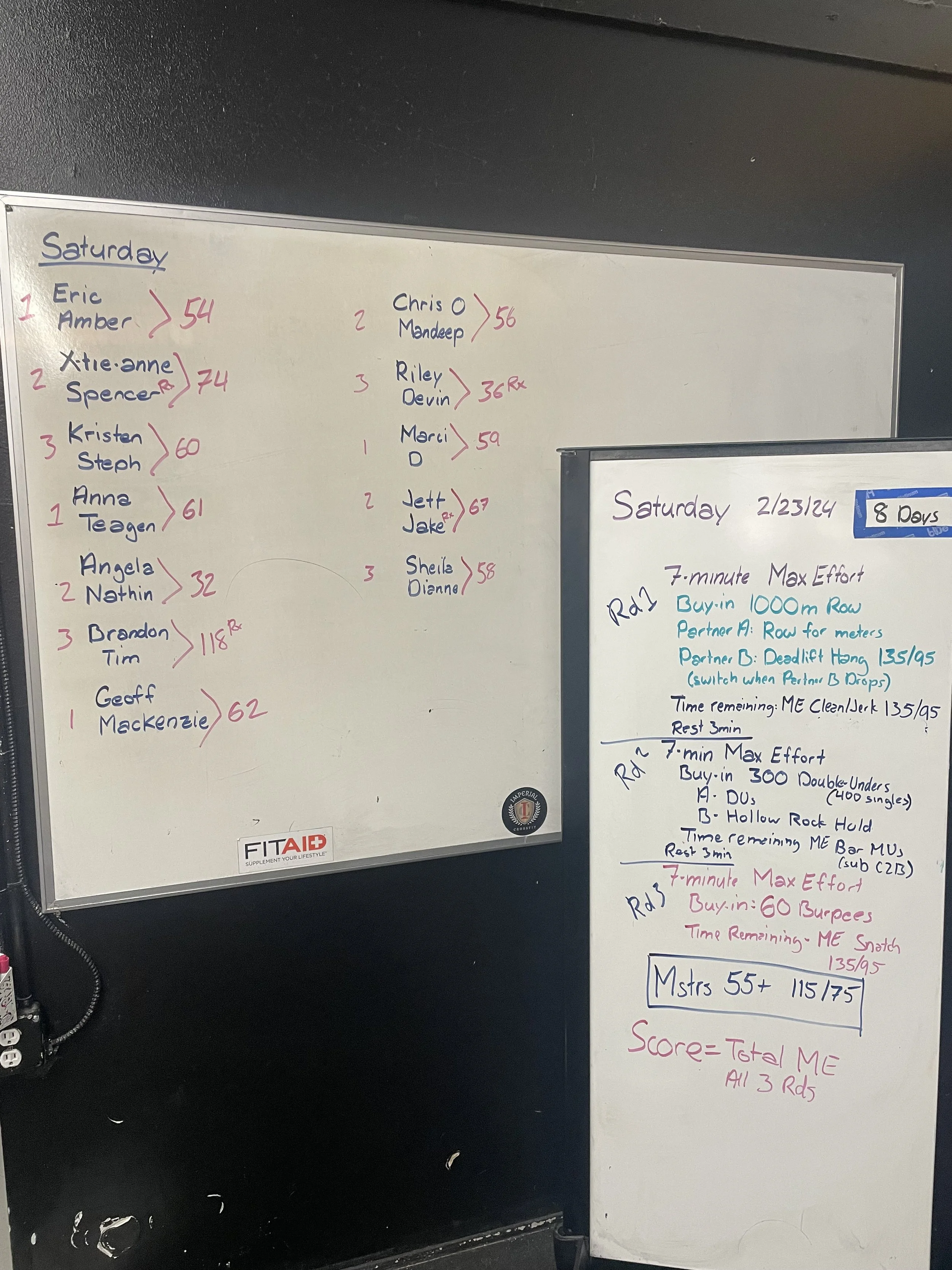 Partner Barbell Fun — Imperial CrossFit