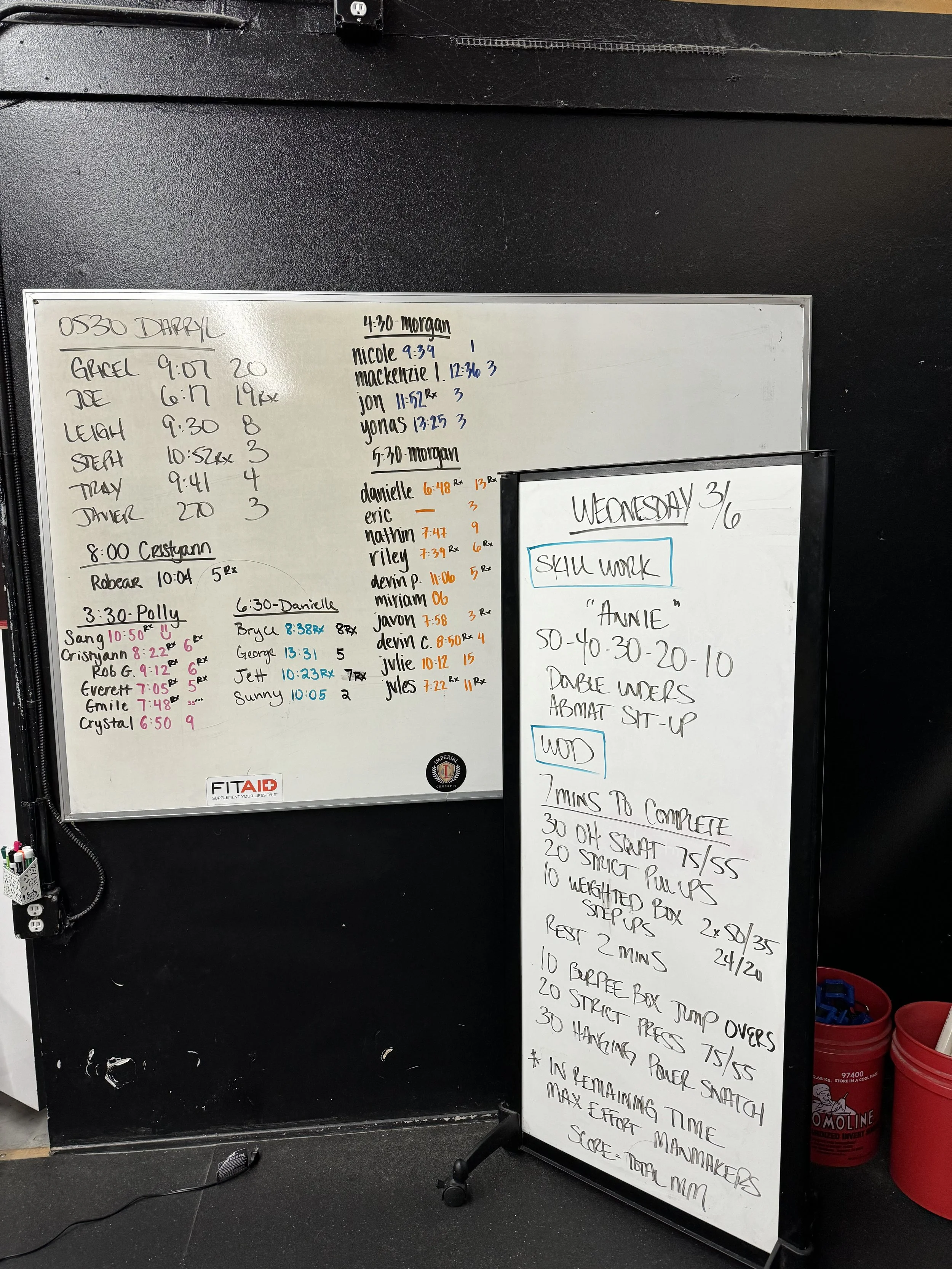 Annie and the kitchen stink — Imperial CrossFit