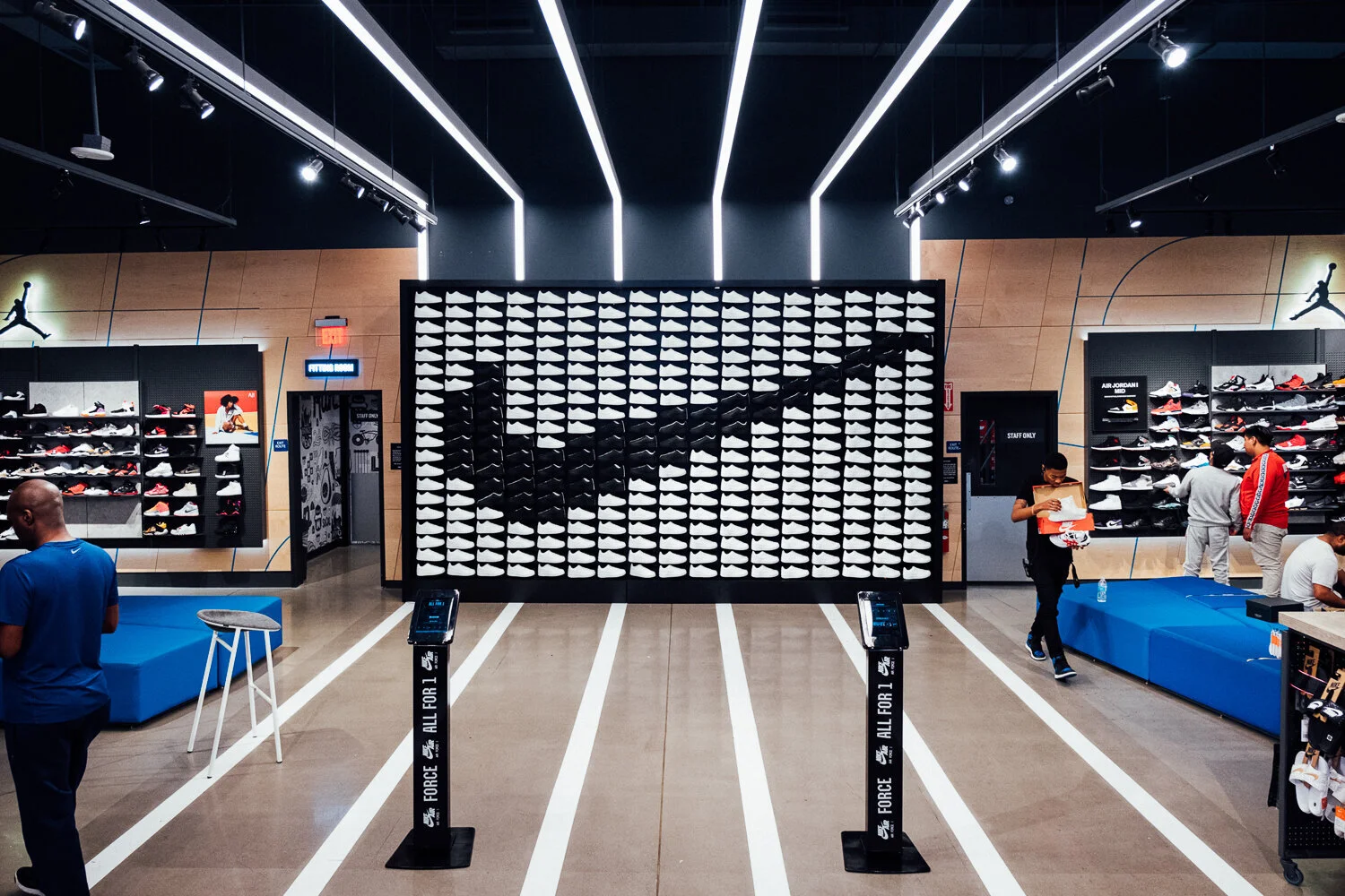 Finish Line Store Interior
