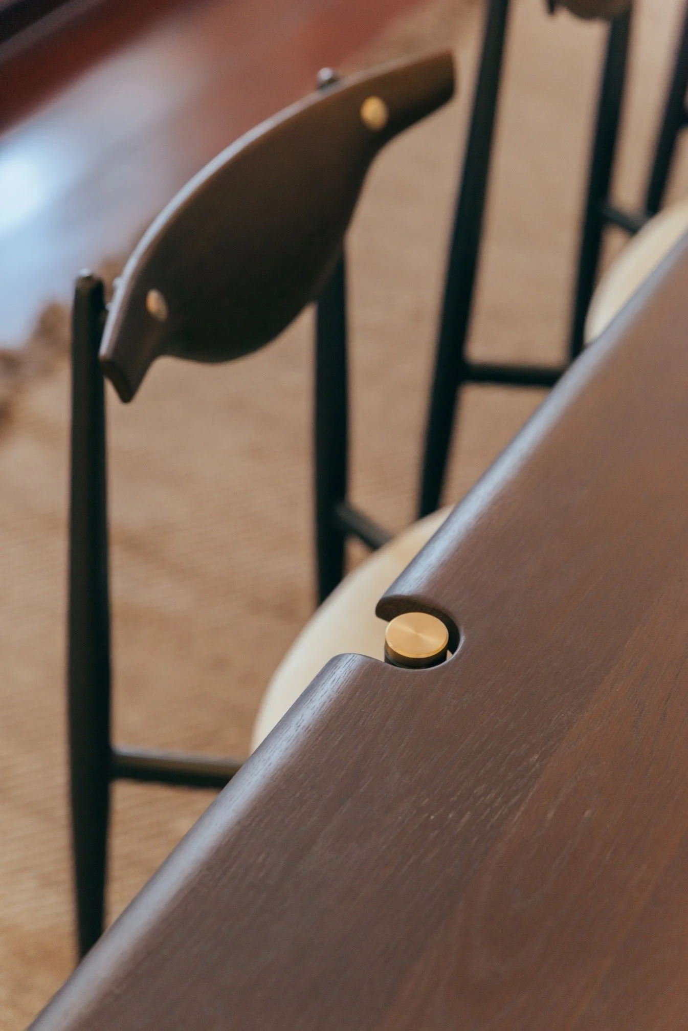 Stacking Table - Charred Black Oak by District Eight — ExA Living