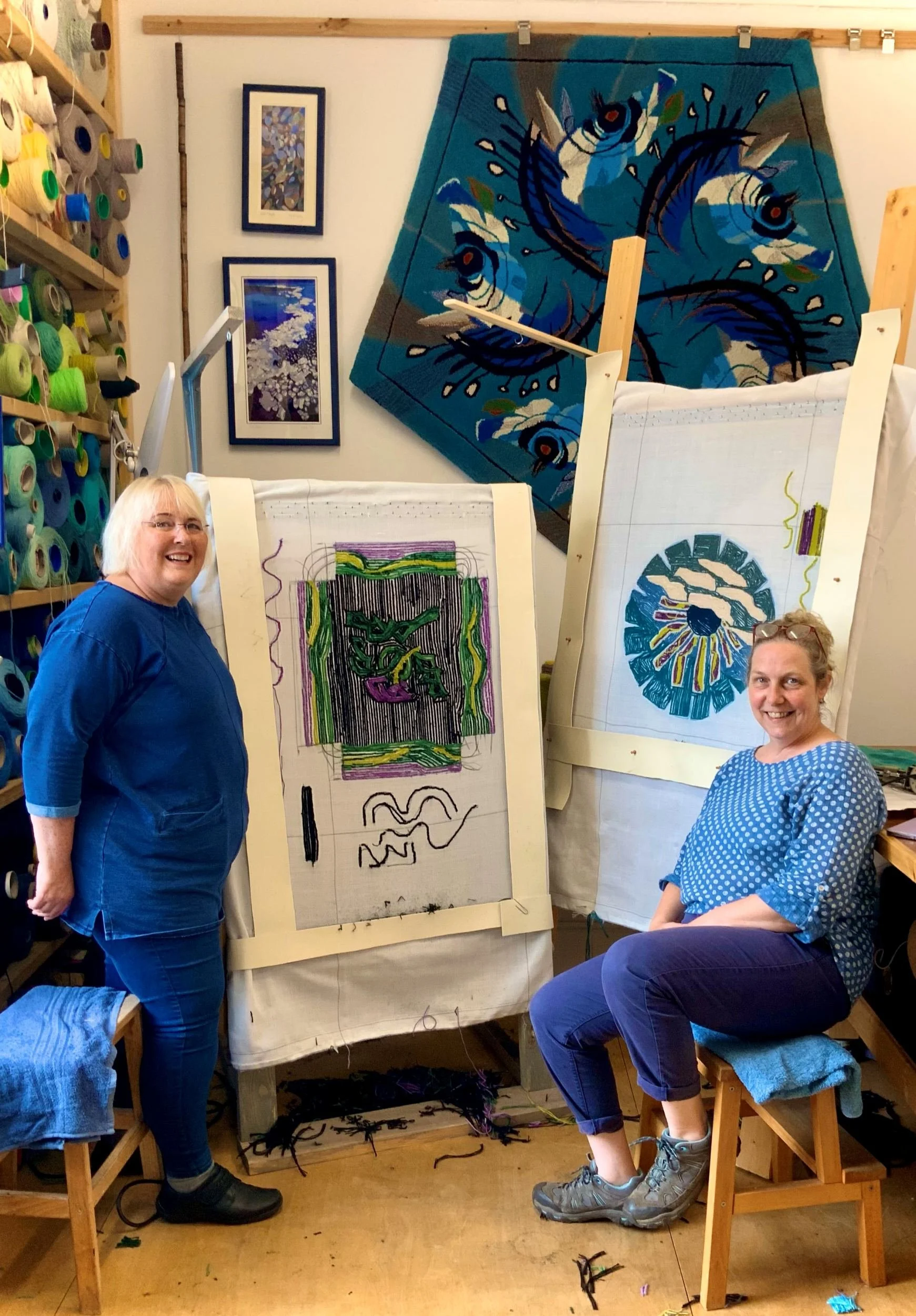 Tufted Stool Workshop — Rugaura