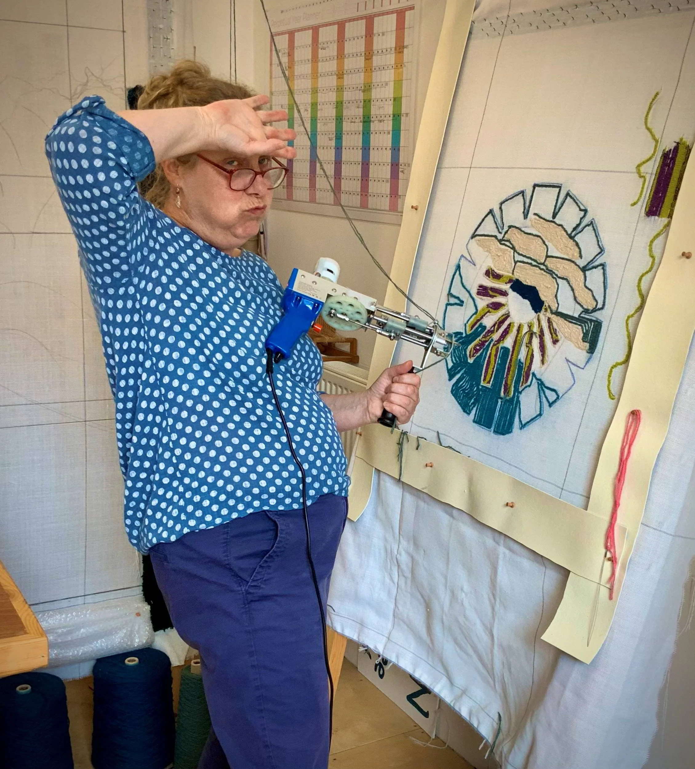 Tufted Stool Workshop — Rugaura