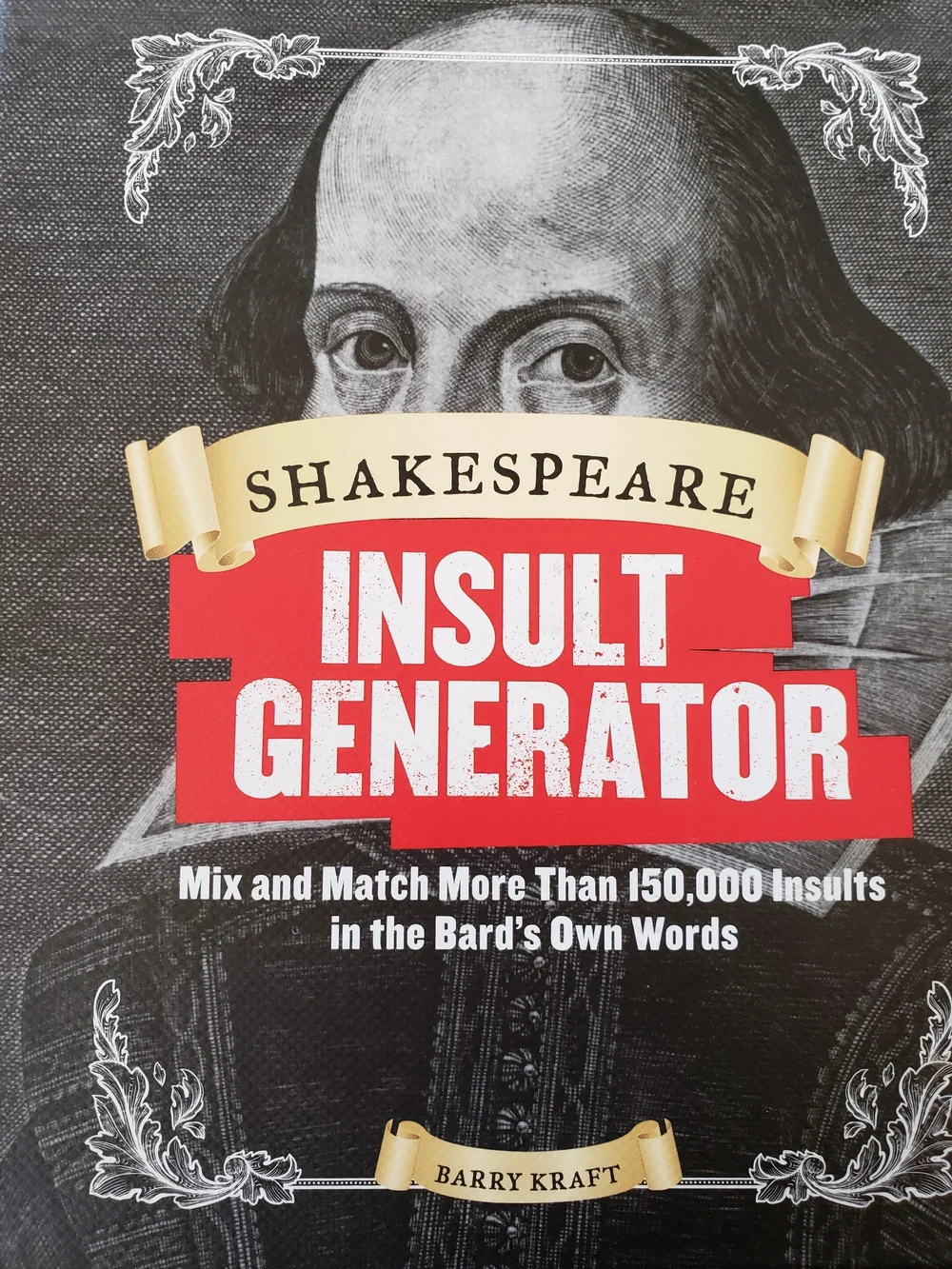 Shakespeare Insult Generator — Branching Out Wood