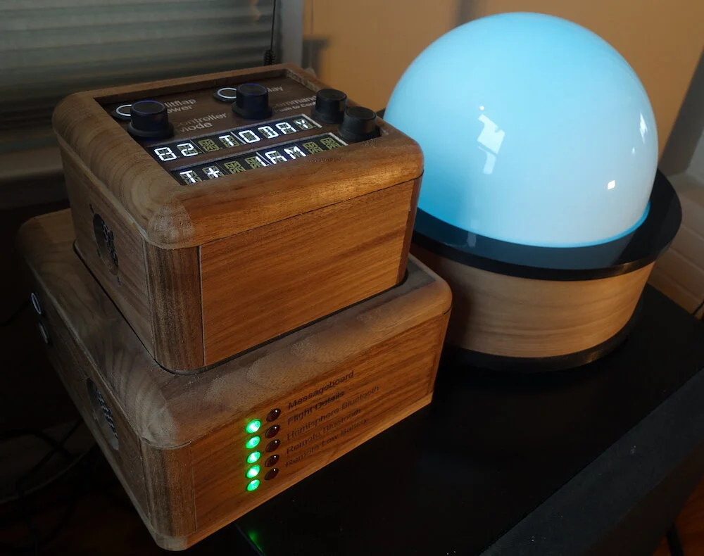 Hyper Local Steampunk Flight Tracker — Branching Out Wood