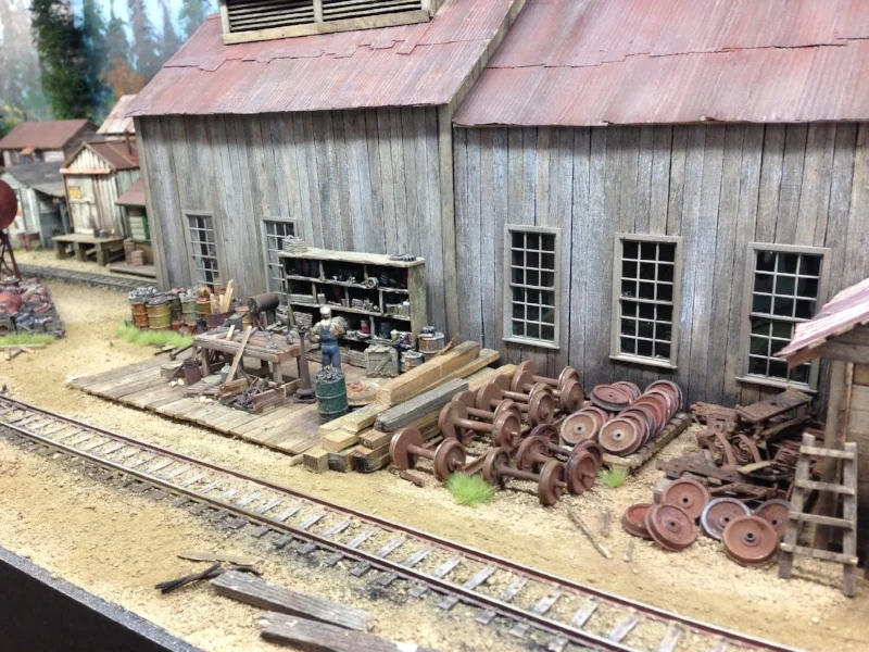 Logging Railroad — Never Done & Always Changing On30 & G Scale Railroad