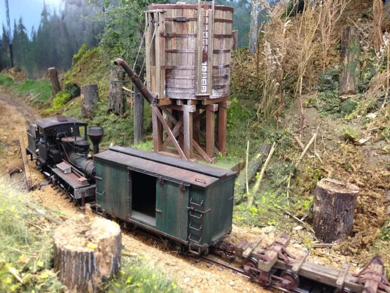 Logging Railroad — Never Done & Always Changing On30 & G Scale Railroad