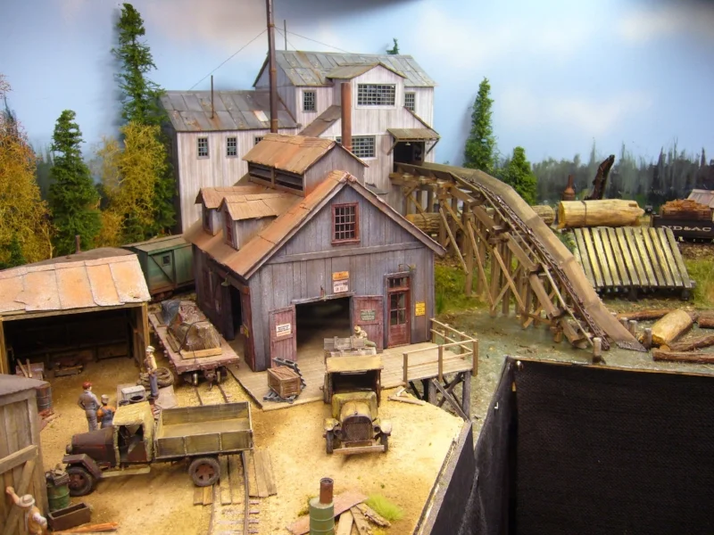 Logging Railroad — Never Done & Always Changing On30 & G Scale Railroad