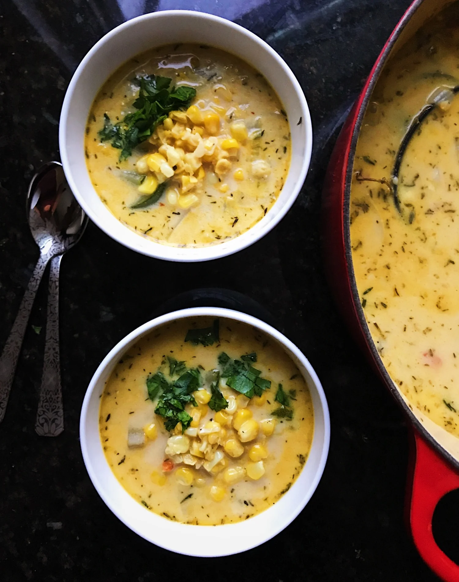 Late Summer Vegetable Corn Chowder — 3 Sisters Eat