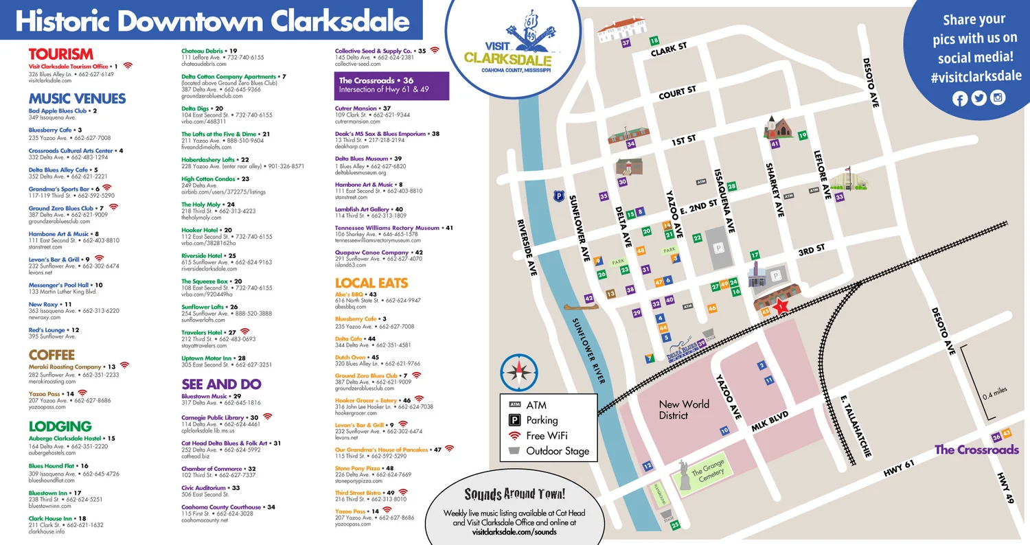 Maps — Visit Clarksdale