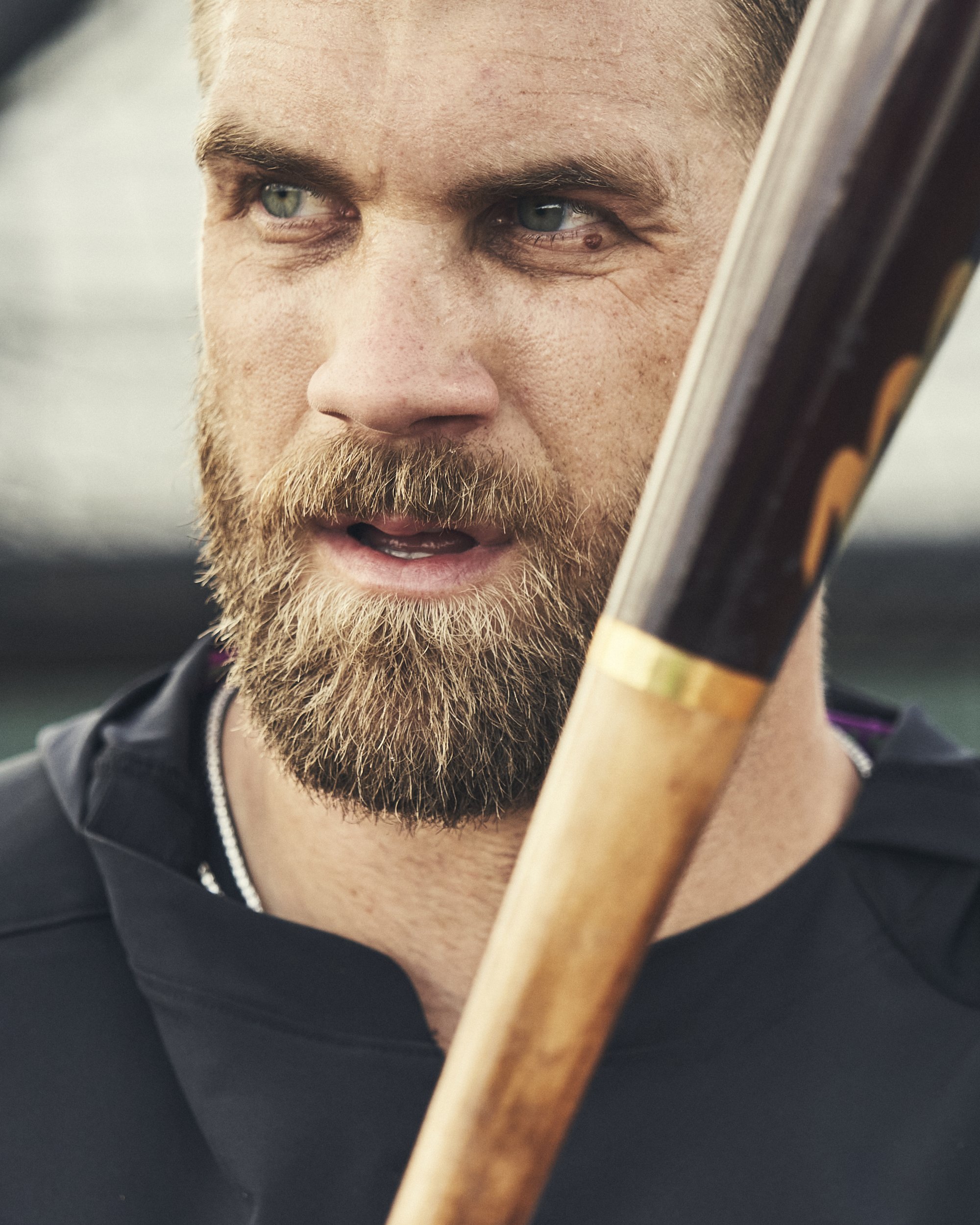 Bryce Harper Batting Beard