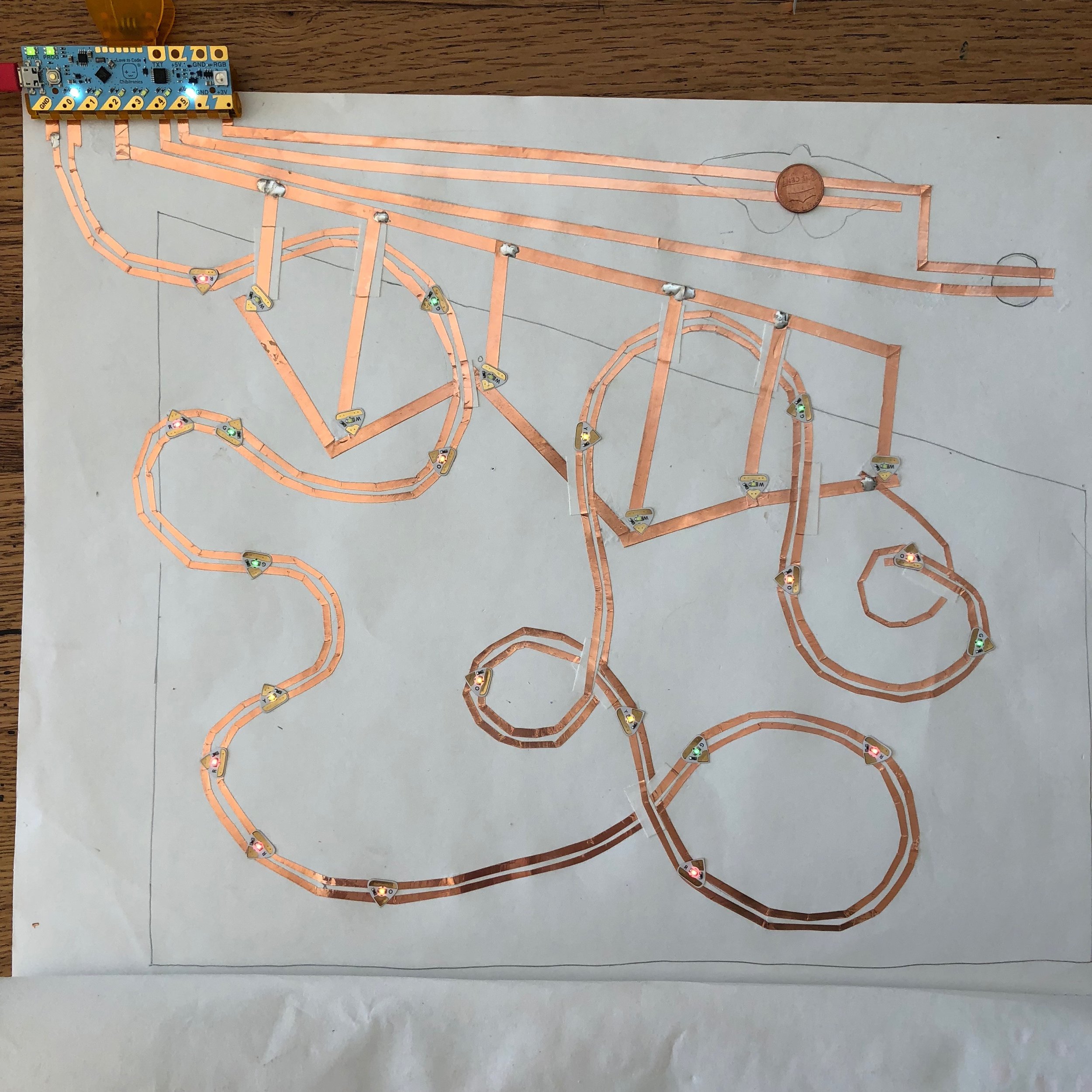 Mapping with Paper Circuits — Wonderful Idea Co.