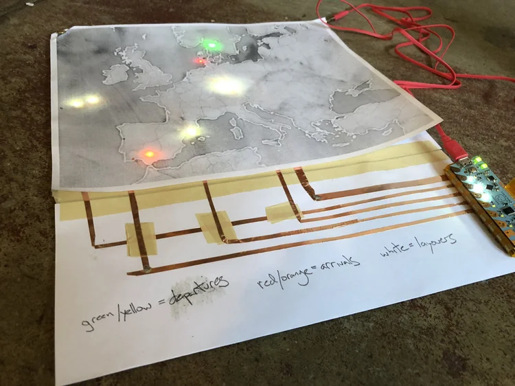 Mapping, Data and Paper Circuits Explorations — Wonderful Idea Co.