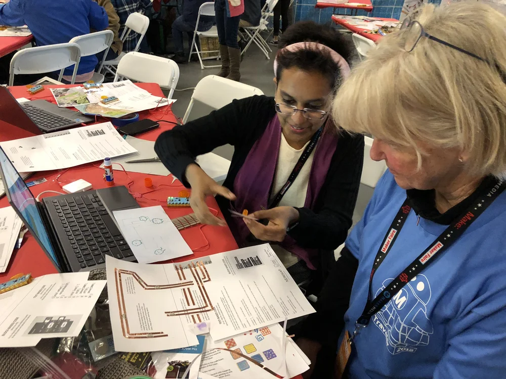 Computational Paper Circuits at Bay Area Maker Faire — Wonderful Idea Co.