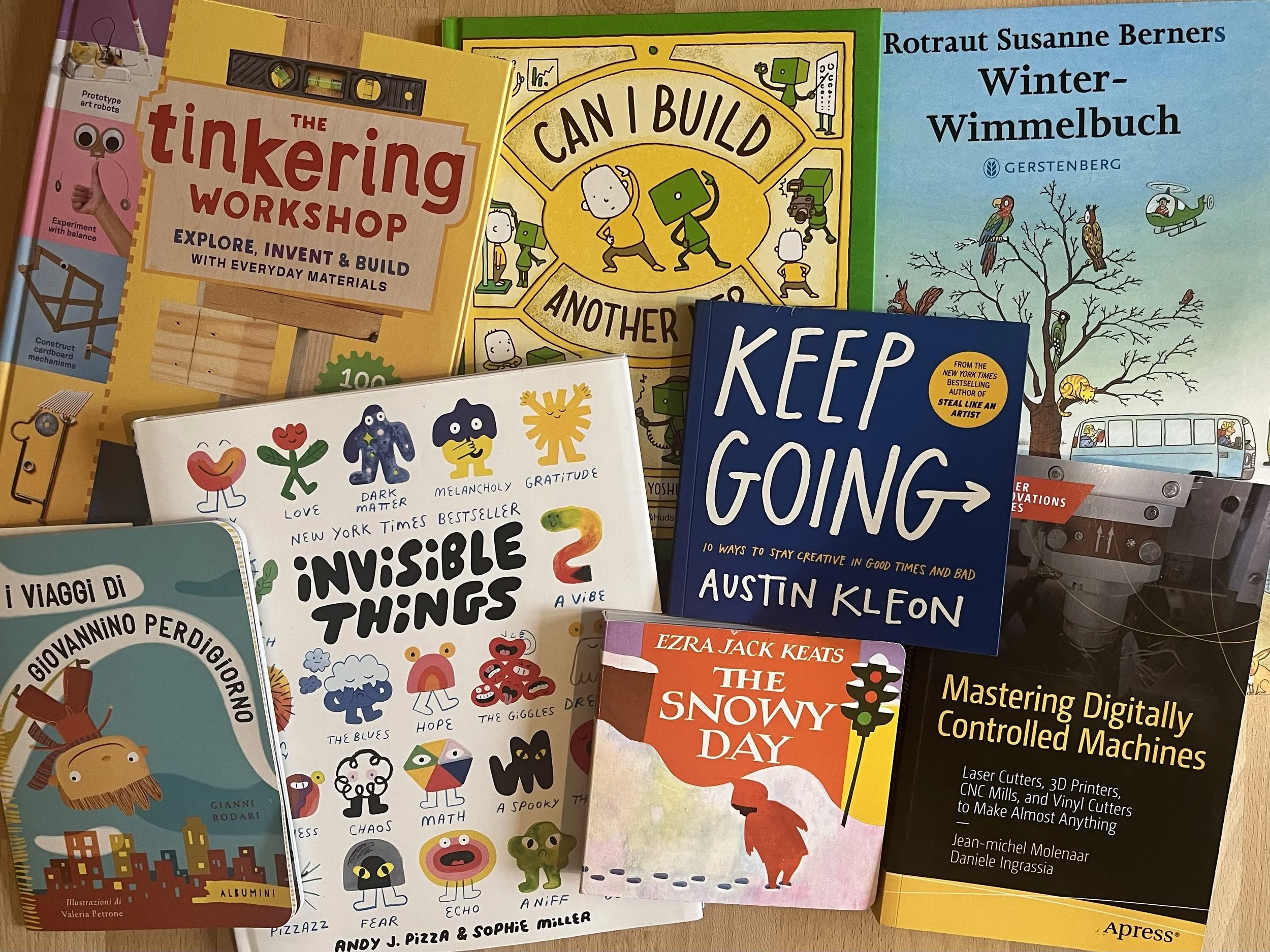 New Tinkering Book Recs for 2025 — Wonderful Idea Co.
