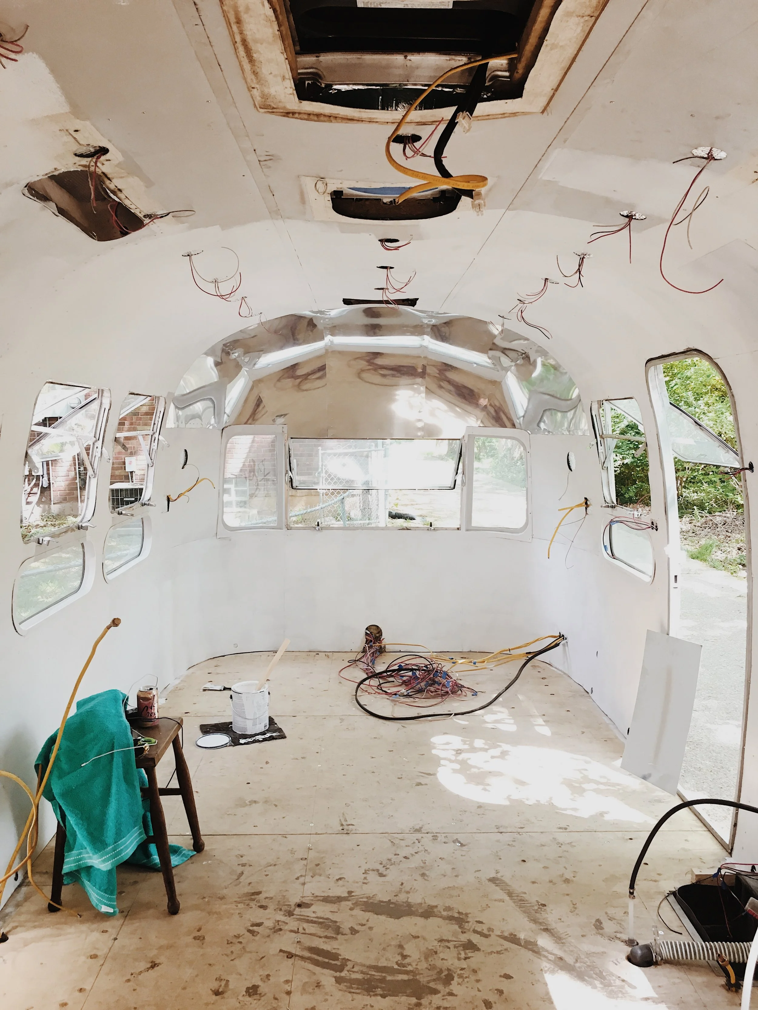 Airstream Interior End Caps | Cabinets Matttroy