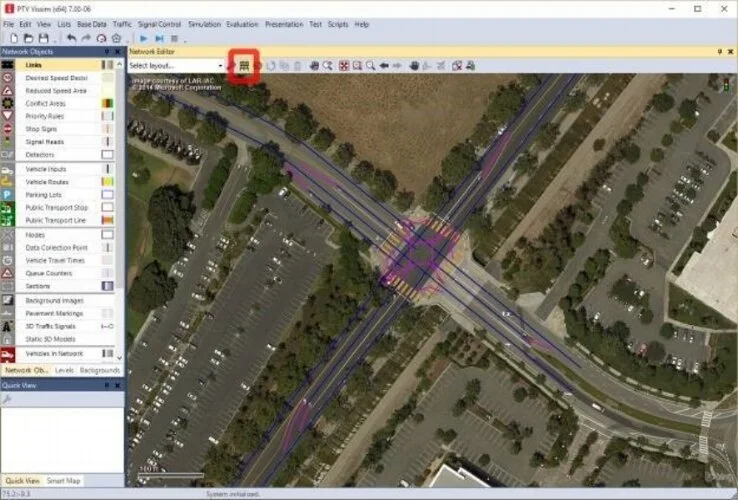 Traffic Signal Layout — CPP Transportation Engineering Department