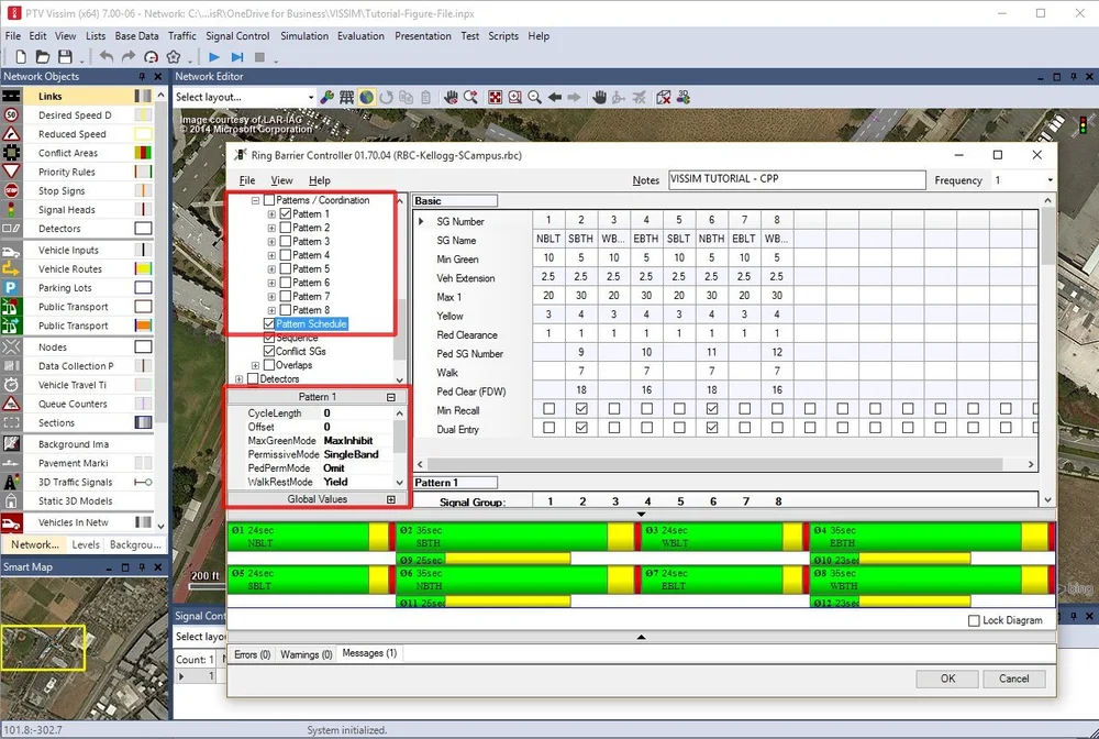 Traffic Signal Controller Programming — CPP Transportation Engineering Department