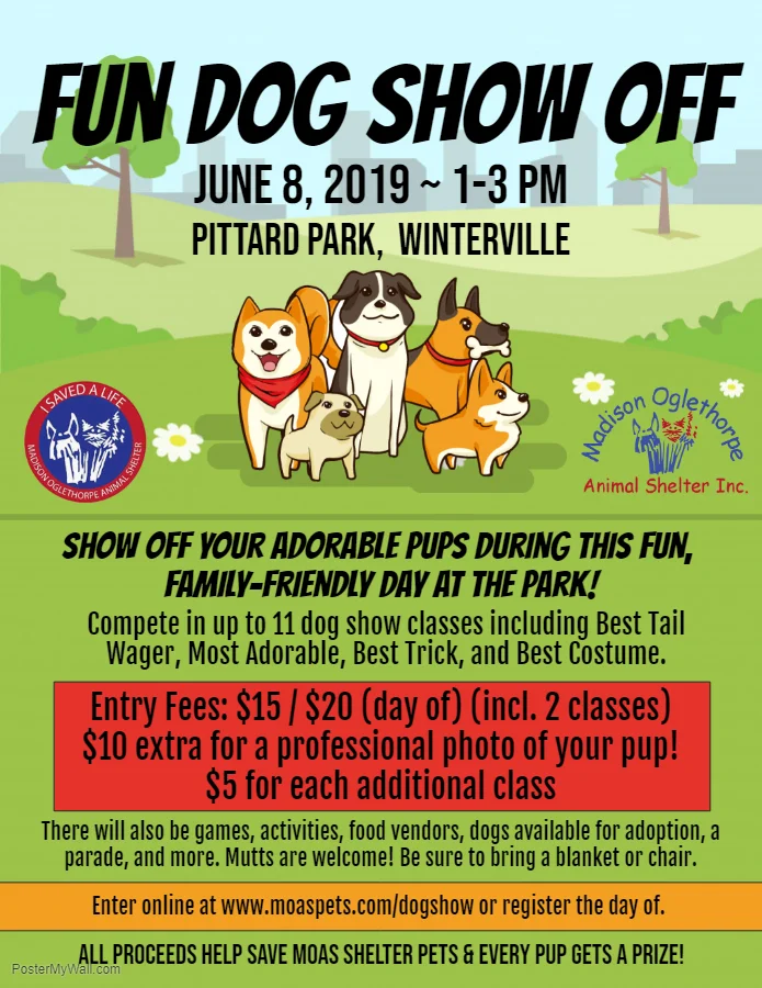 MOAS’ 1st Annual Fun Dog Show Off — MOAS Pets