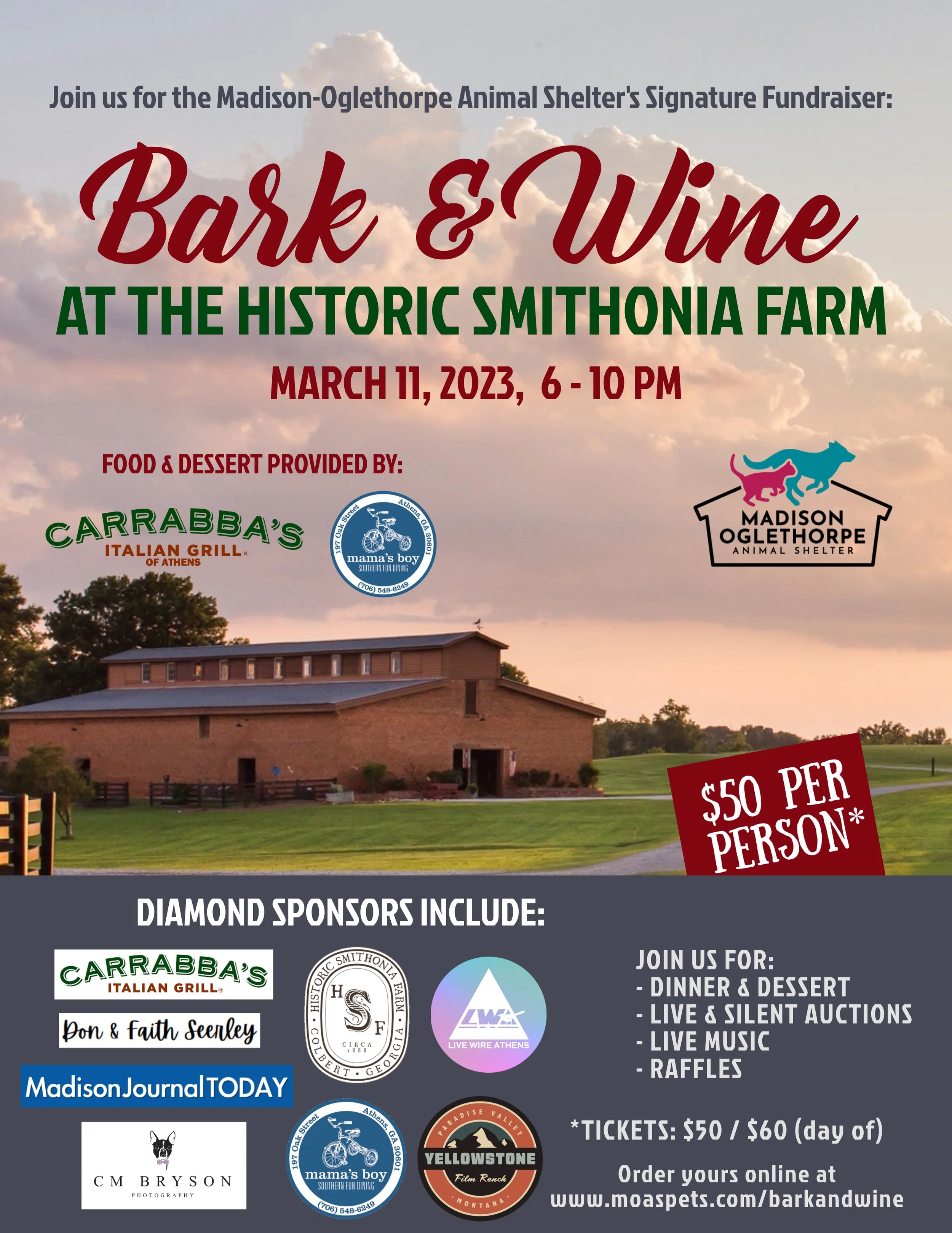 Bark & Wine 2023 — MOAS Pets
