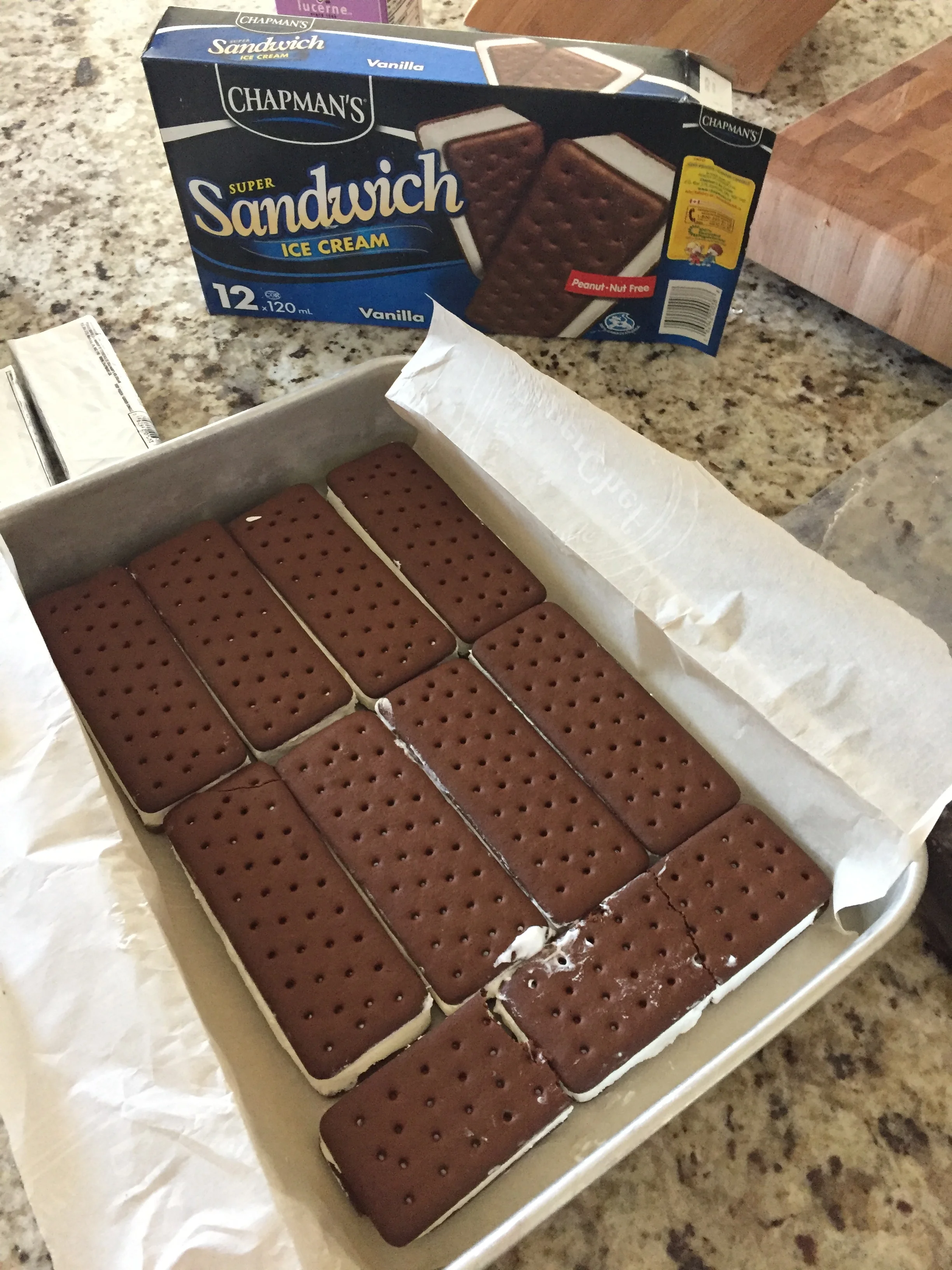 Easy Peanut & Tree Nut Free Ice Cream Cake (With Dairy-free, Gluten ...