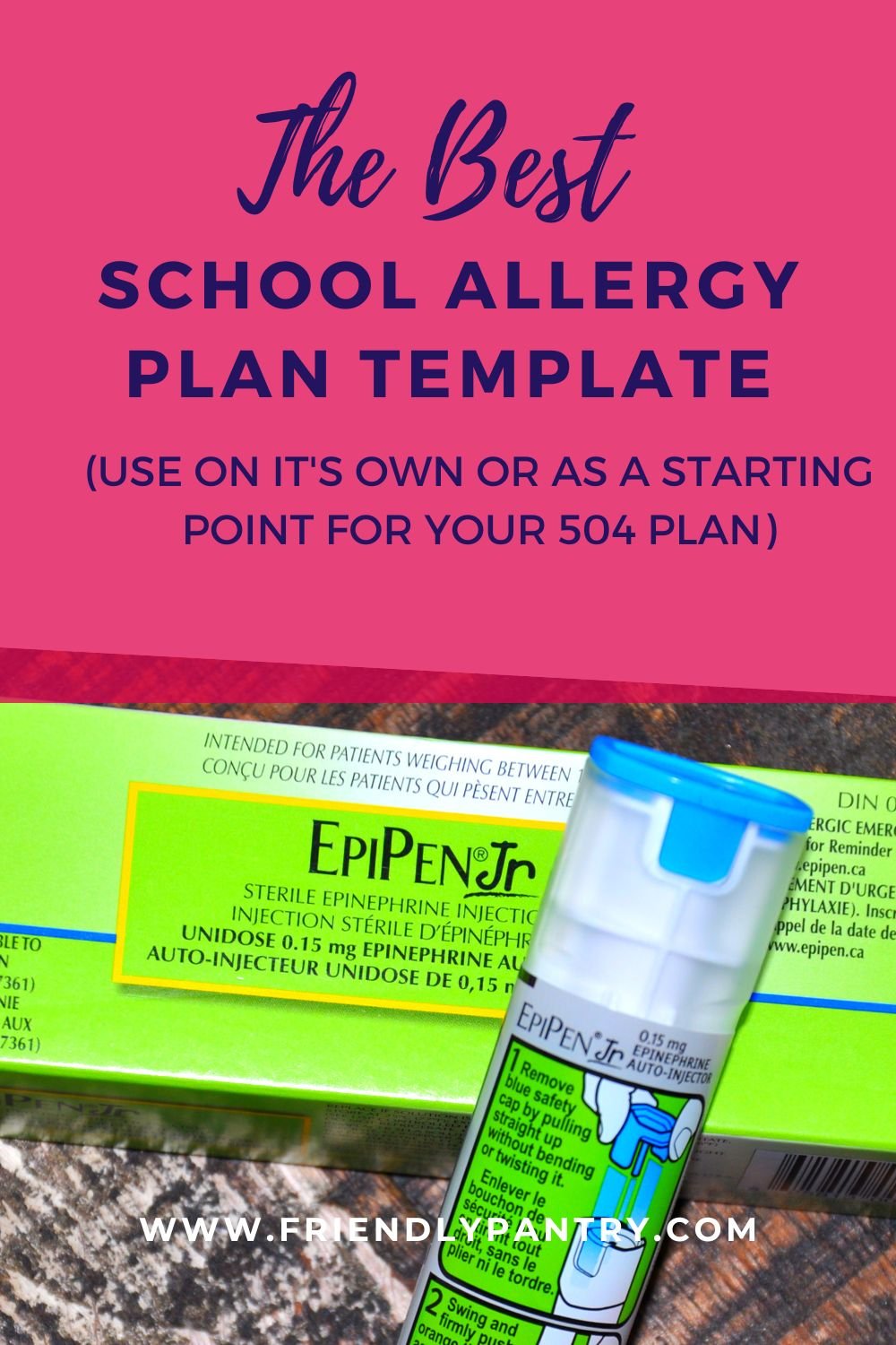 Food Allergy Plan For School — Friendly Pantry Food Allergy Consulting Inc.