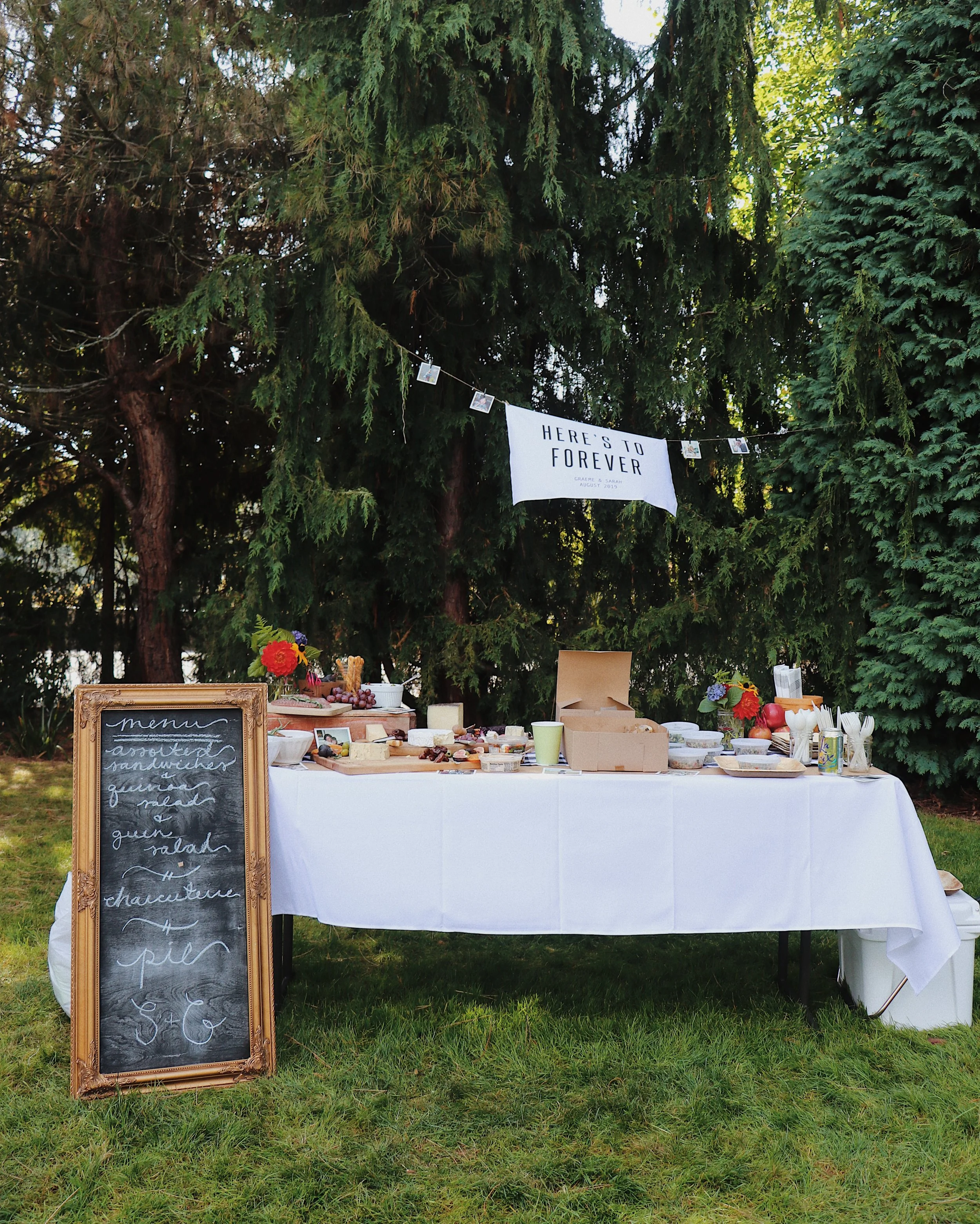 A Woodsy Fall Engagement Party — Kelsey This Year