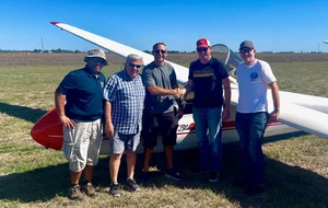 Congratulations Pablo for passing your Private Pilot Glider check ride ...