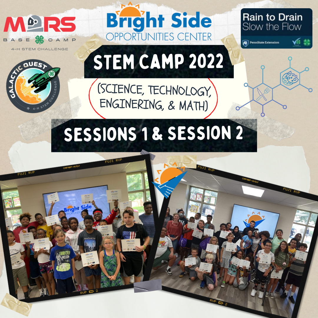 STEM Camp — Bright Side Opportunities Center