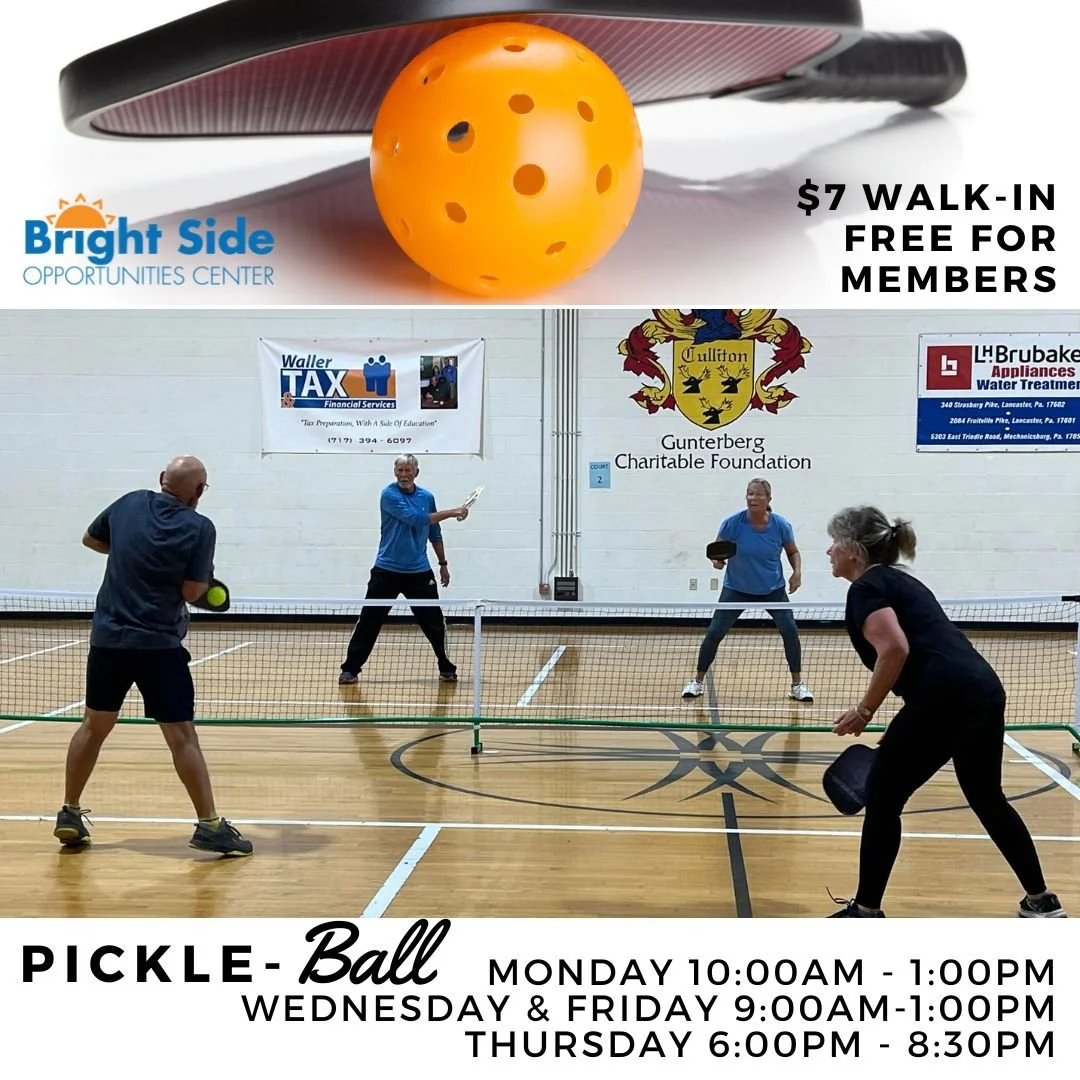 Pickleball — Bright Side Opportunities Center