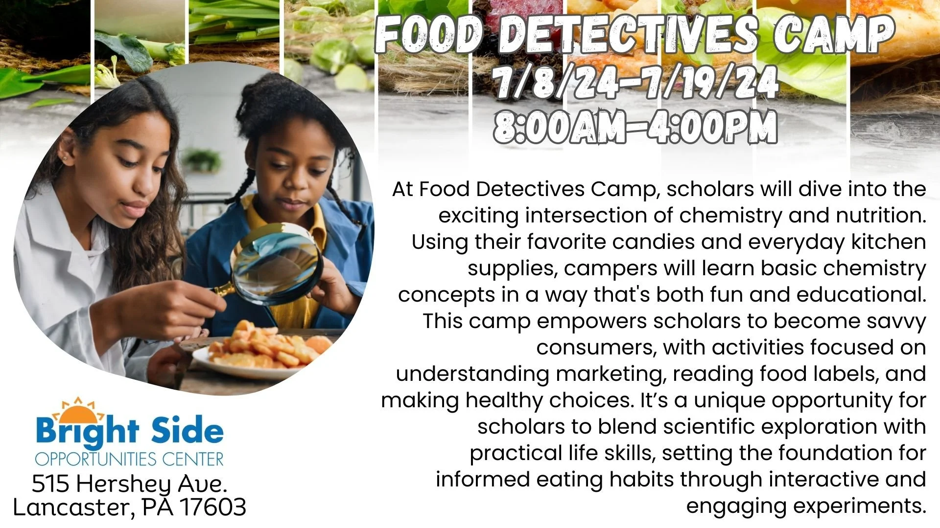 STEM Camp — Bright Side Opportunities Center