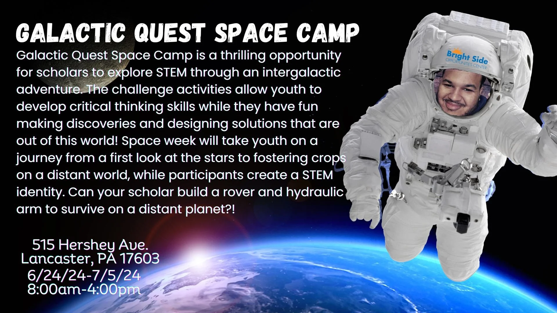 STEM Camp — Bright Side Opportunities Center