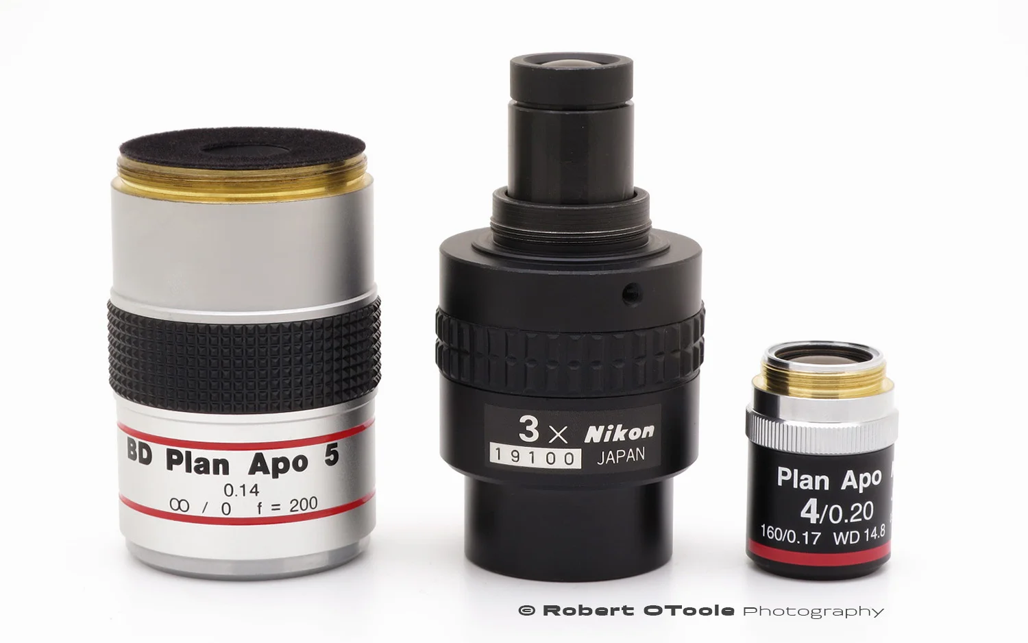 Nikon Measuring Microscope Objective 3X — Close-up Photography