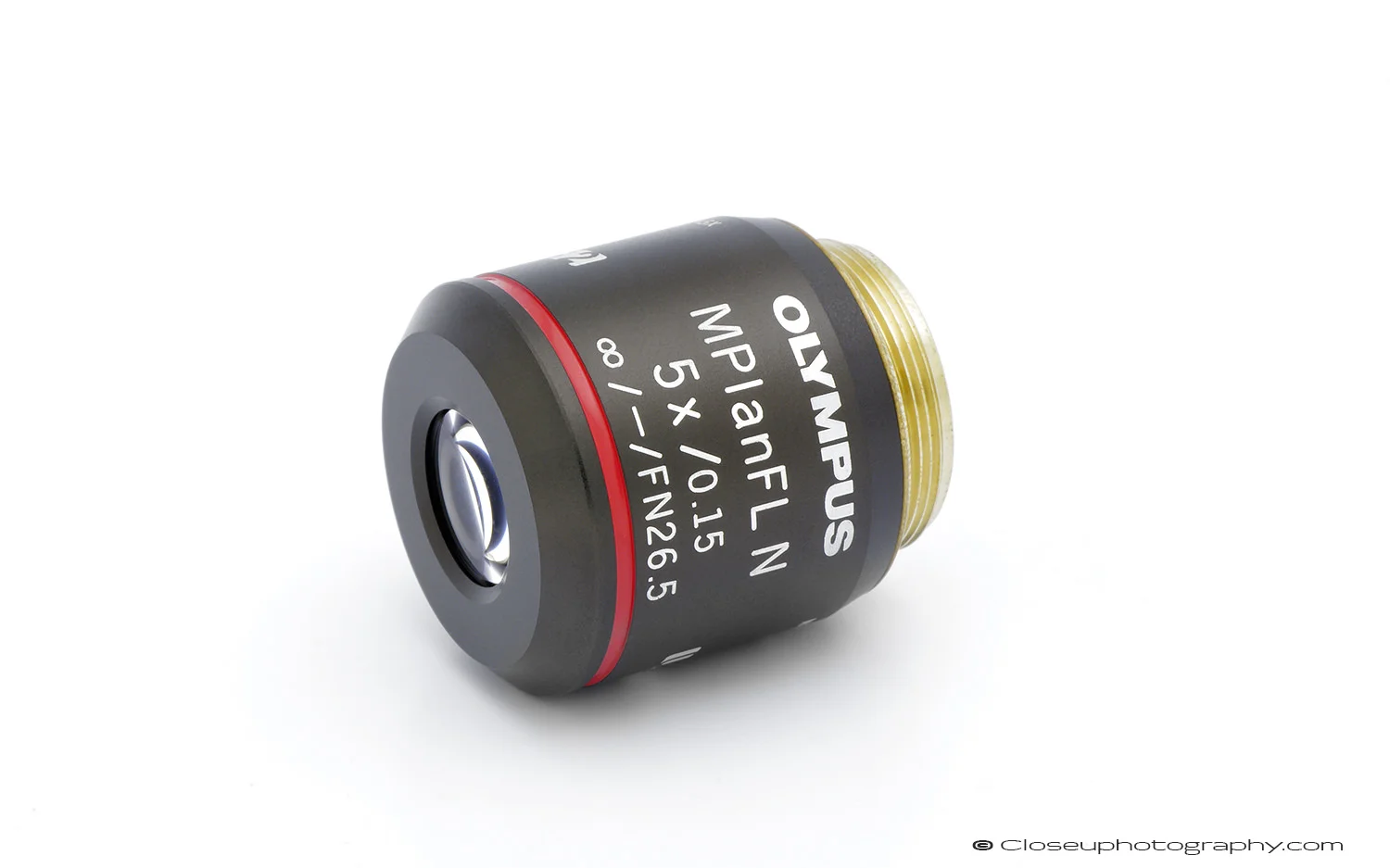 Olympus MPlan FL N 5x 0.15 Semi-Apochromat Objective — Close-up Photography