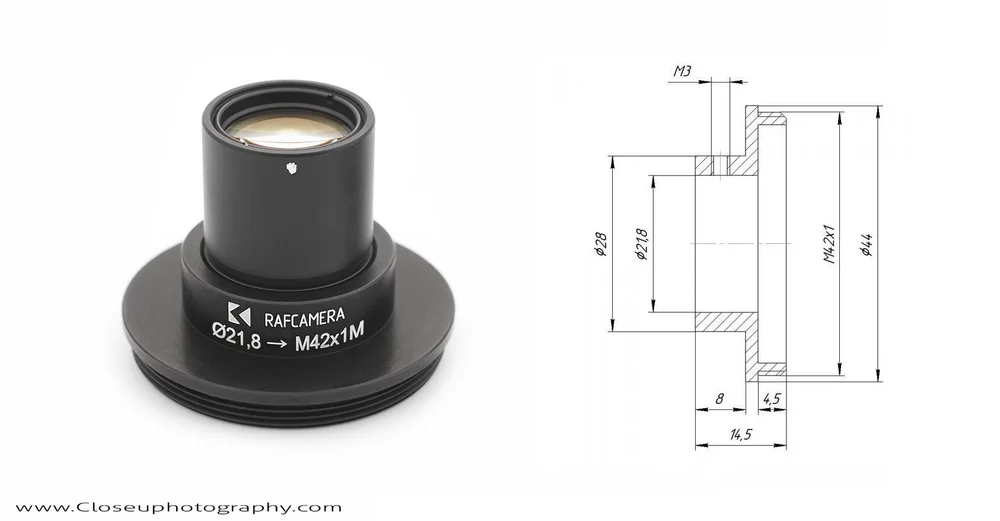 New RafCamera Mount Adapters — Close-up Photography