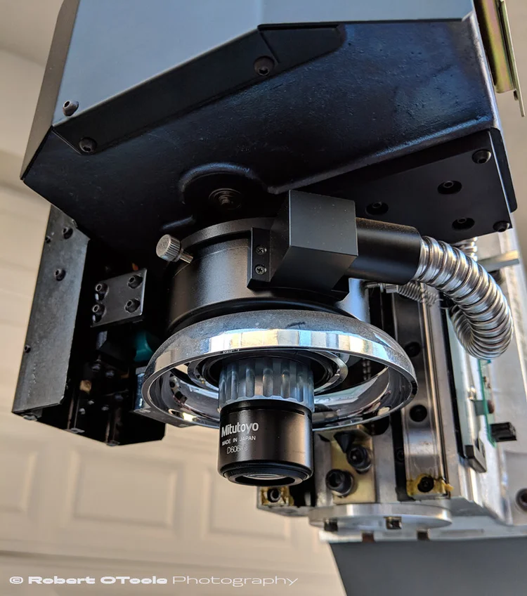 Mitutoyo QV Quick Vison Measuring Scope Teardown — Close-up Photography