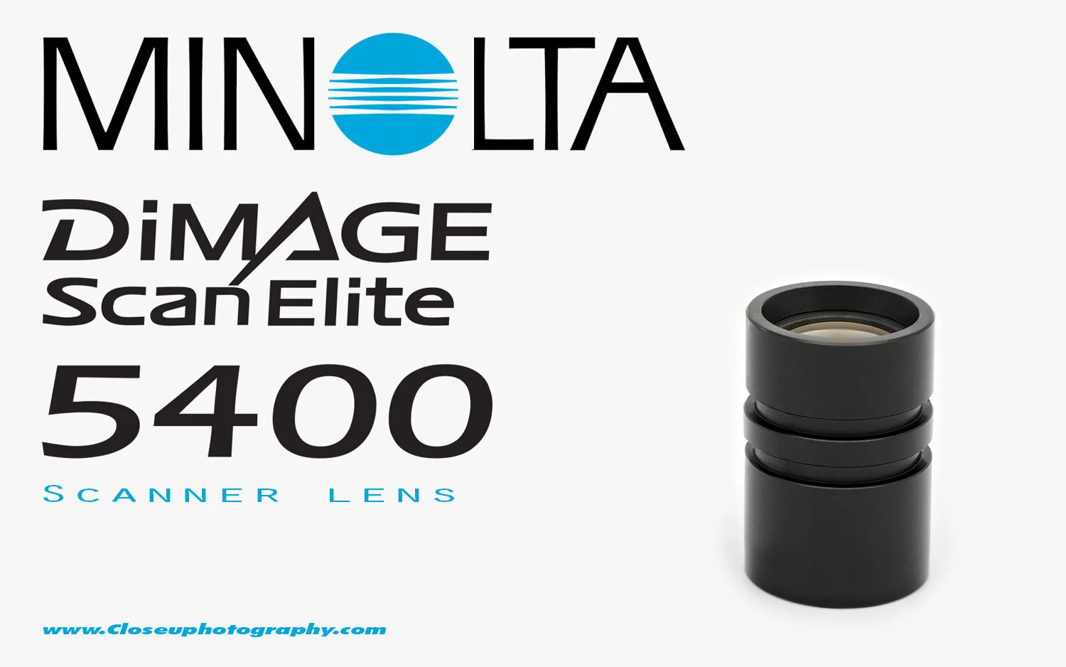 Minolta DiMAGE Scan Elite 5400 Lens — Close-up Photography