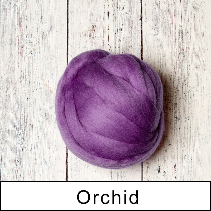 23 Micron Merino Wool Top Roving for felting, spinning, macraweave ...