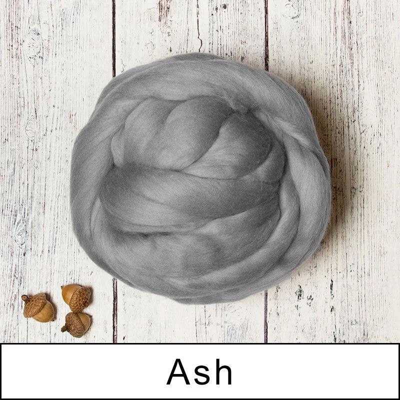 23 Micron Merino Wool Top Roving for felting, spinning, macraweave ...