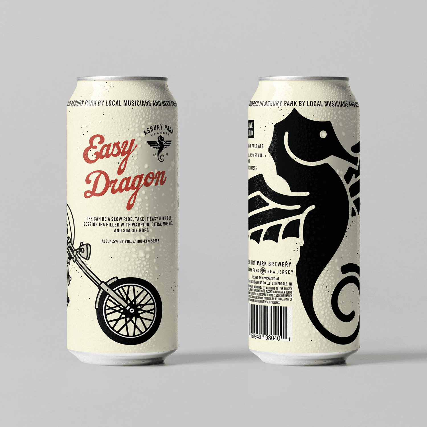 BEER LINE UP — Asbury Park Brewery