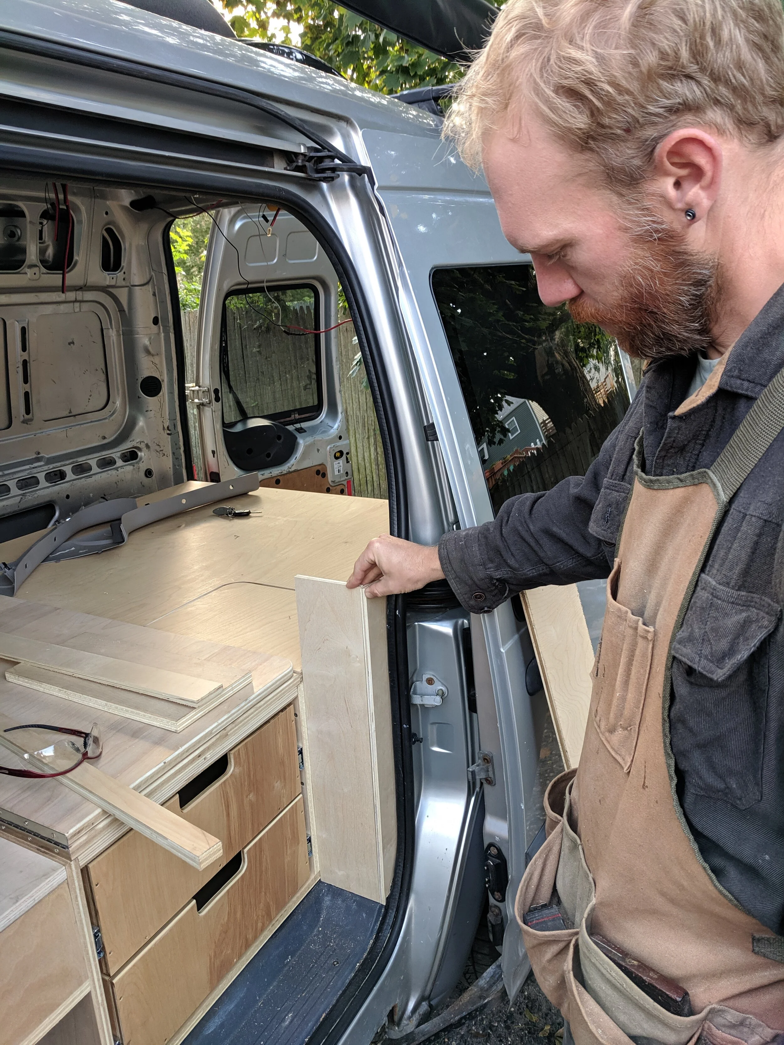 Ford Transit Connect Camper Van Conversion STORAGE Components — CONTENT ...