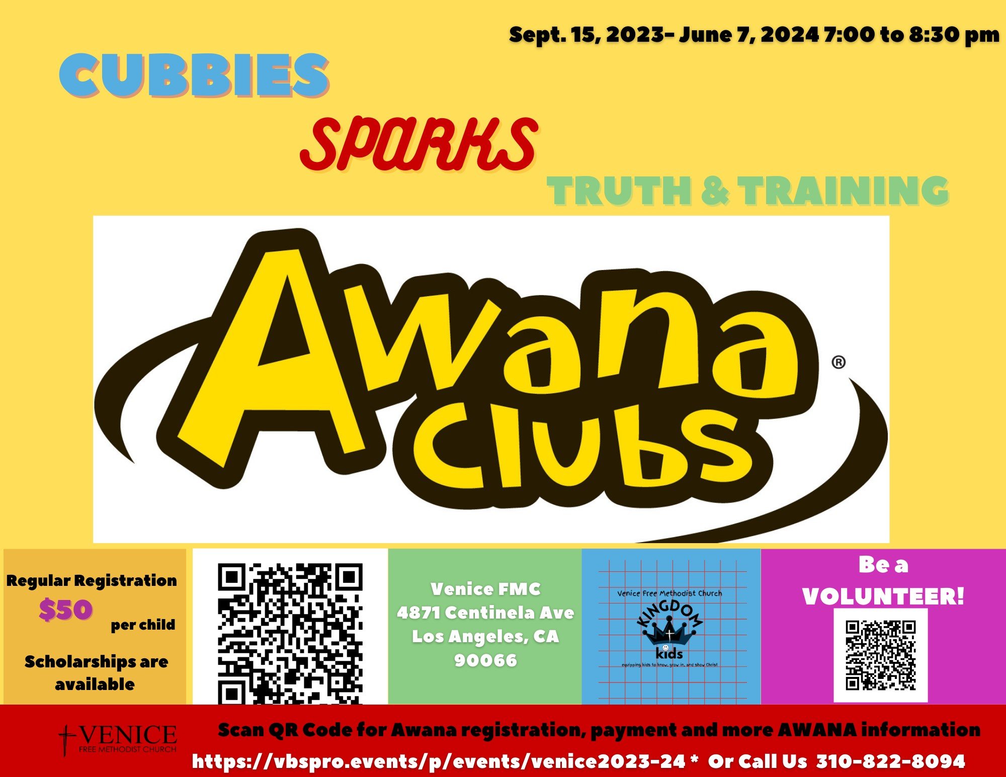 awana children’s program — Venice Free Methodist Church