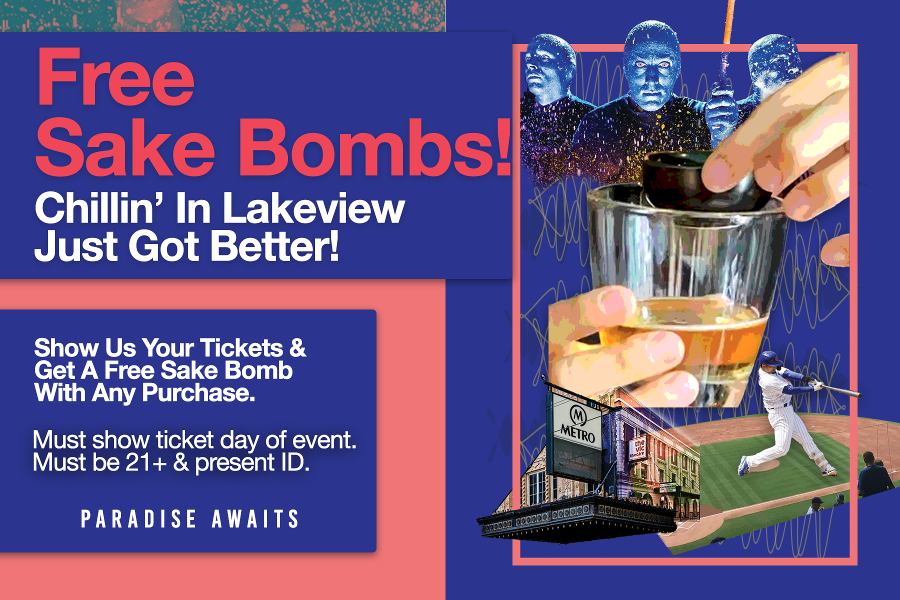 Free Sake Bombs Promotions — BITES