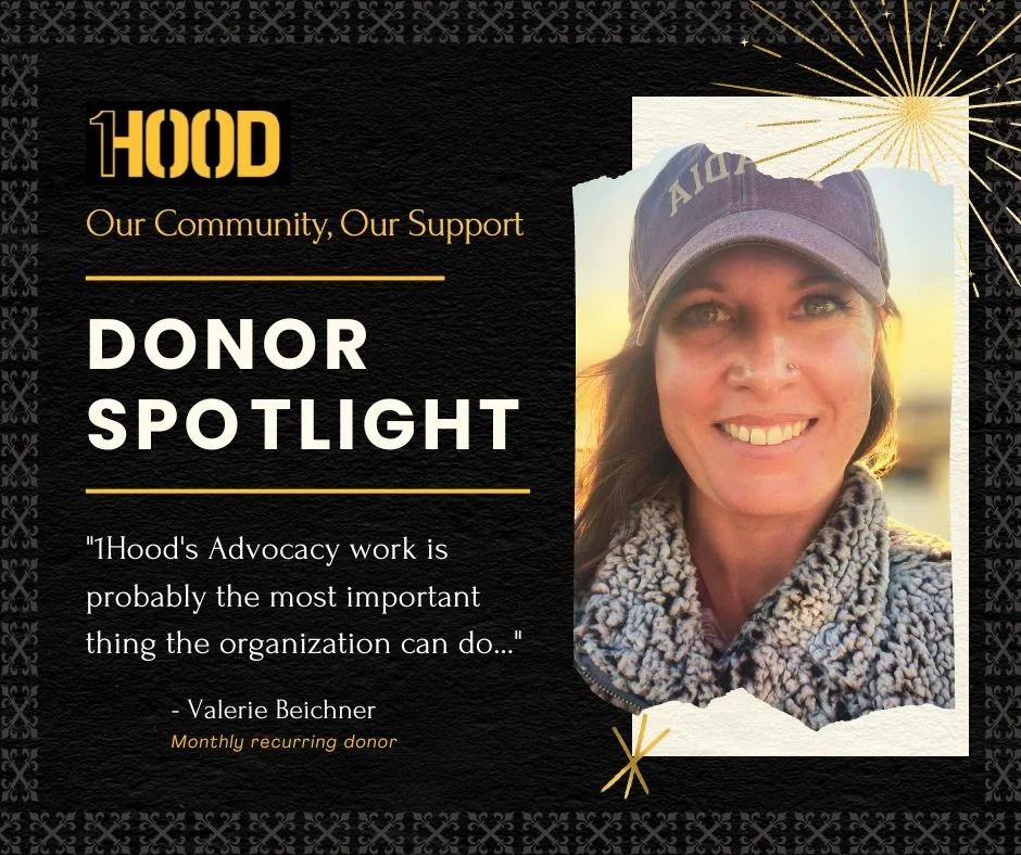 Donor and Partner Spotlight - Valerie Beichner Aug2023 — 1Hood Media ...