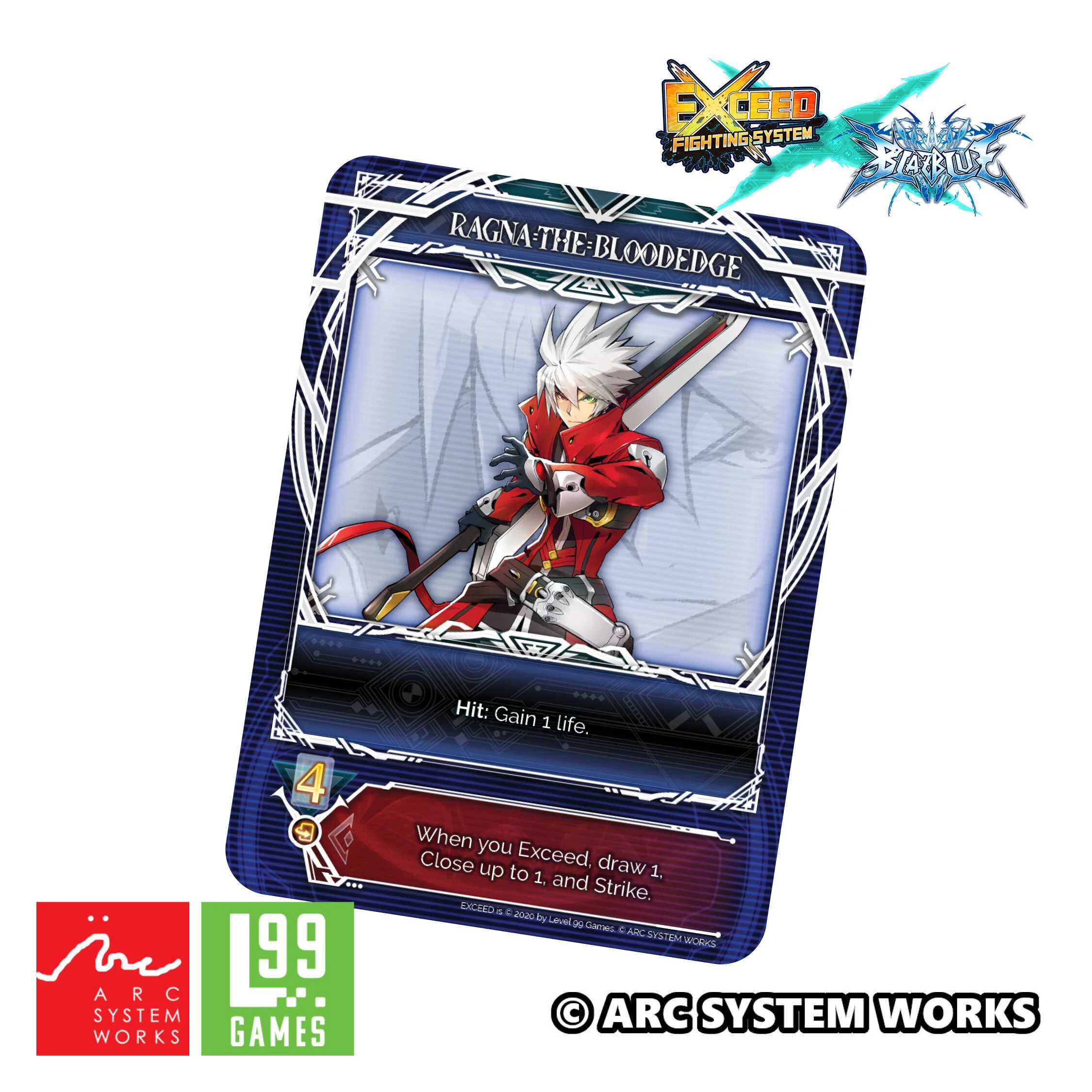 Character Preview: Ragna the Bloodedge — Level 99 Games : r/eXceed