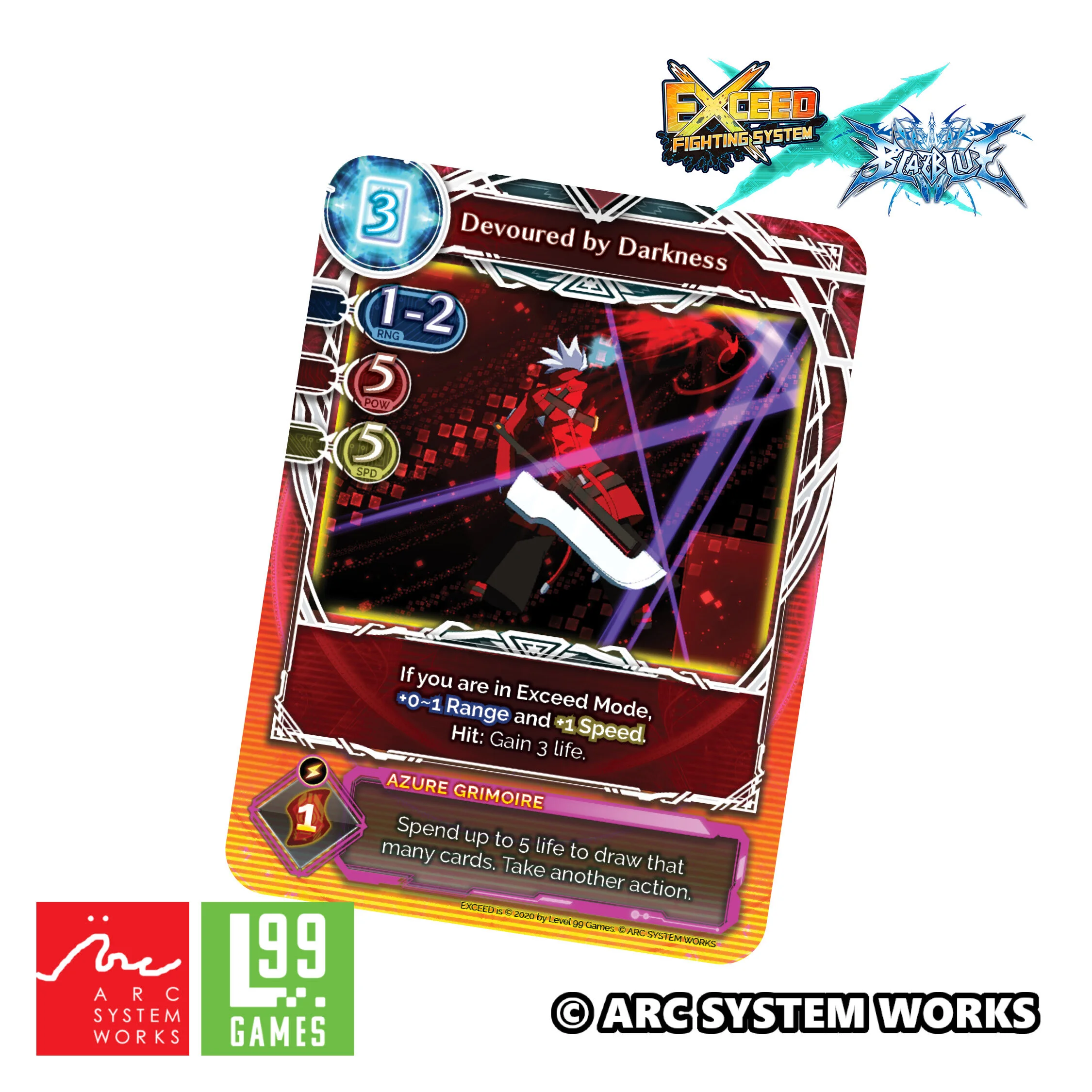Character Preview: Ragna the Bloodedge — Level 99 Games : r/eXceed