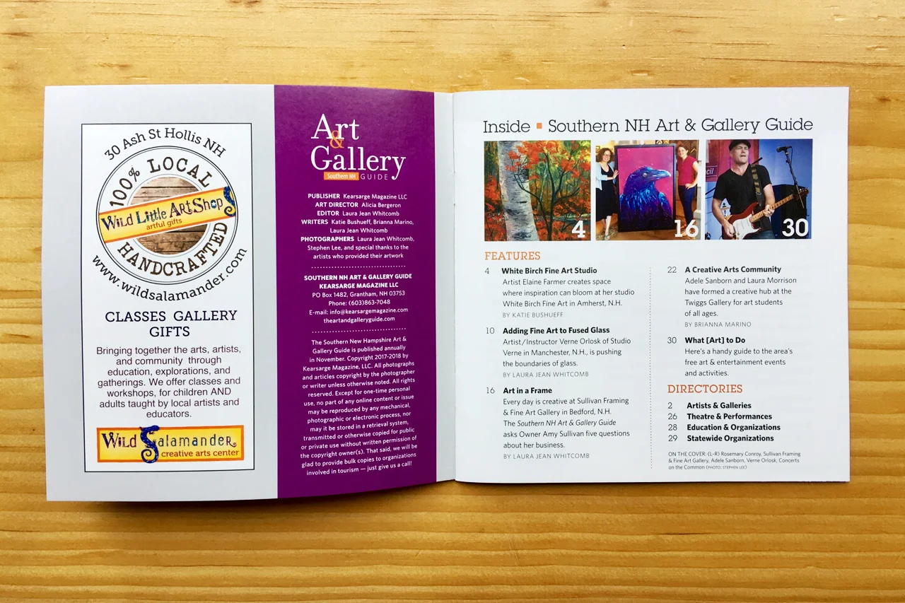 art + gallery guide — Alicia Bergeron