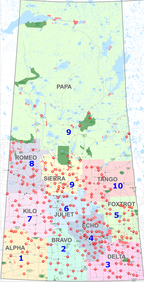 Zone Maps — Saskatchewan Volunteer Fire Fighters Association