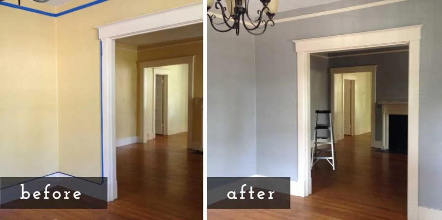 Interior Painting Before And After