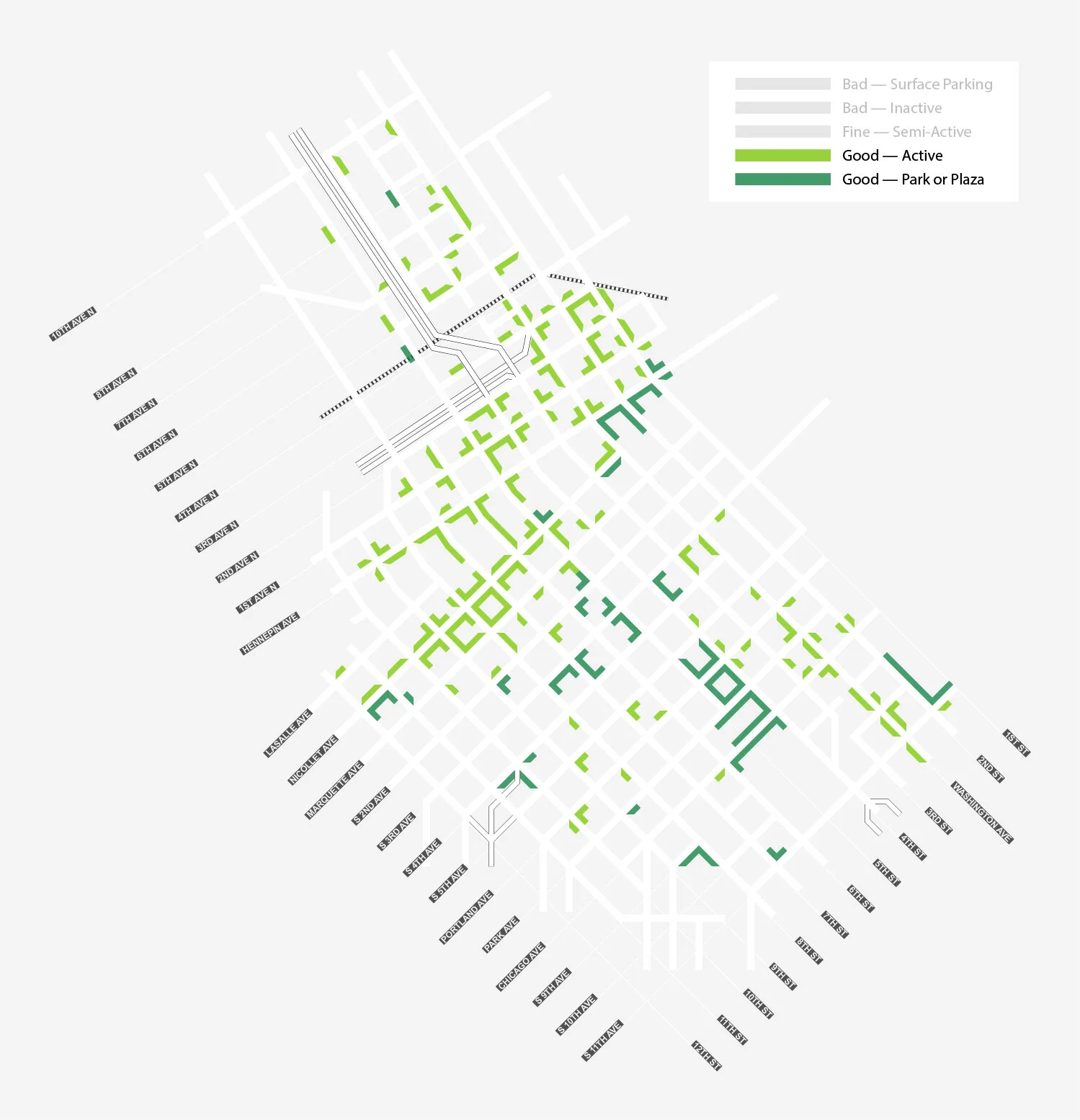 The State Of Downtown Minneapolis Streetscapes — Pocket Track